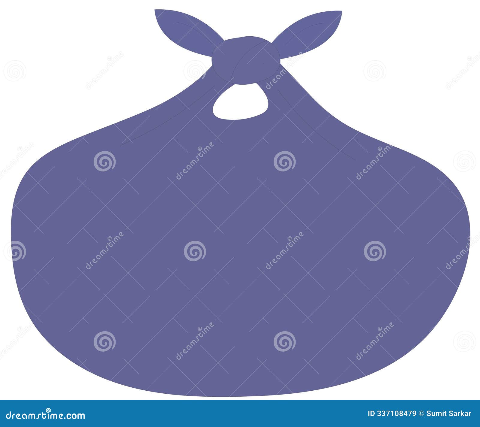 Clothes Sack Fabric Pouch Poor Indian People Travelling Bindle Refuse ...