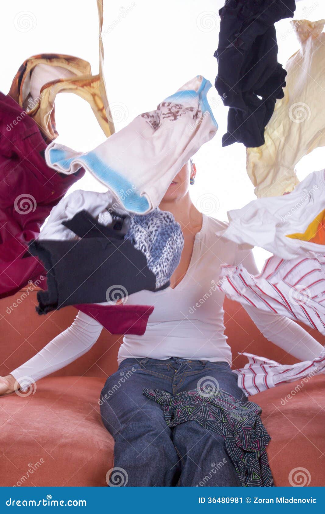 Clothes Scattered Everywhere Stock Image - Image of fashion, heap: 36480981