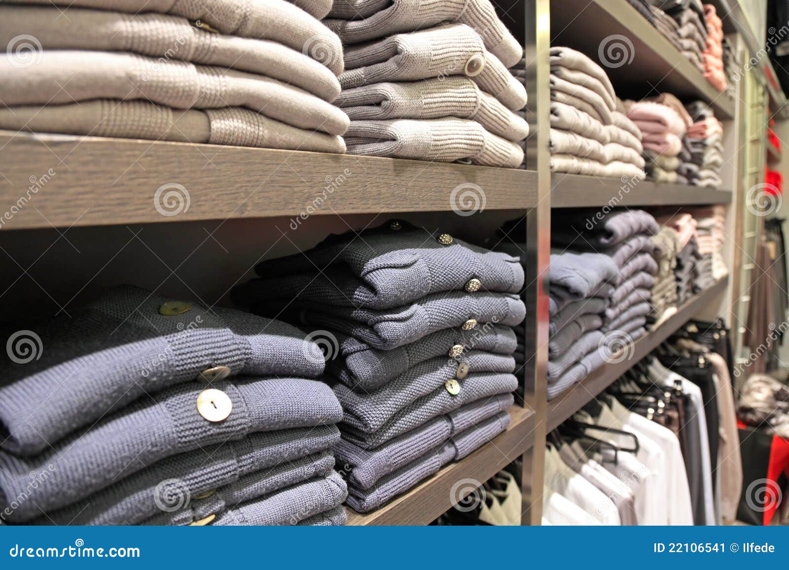 Clothes in shop stock image. Image of sale, clothing - 22106541