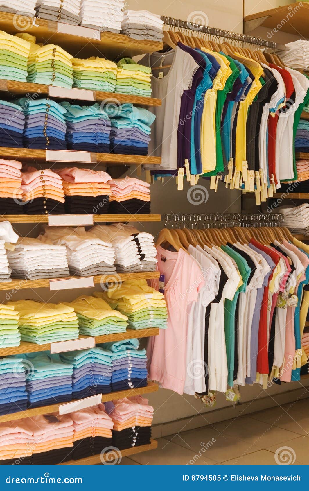 Clothes Shop Royalty Free Stock Photo - Image: 8794505