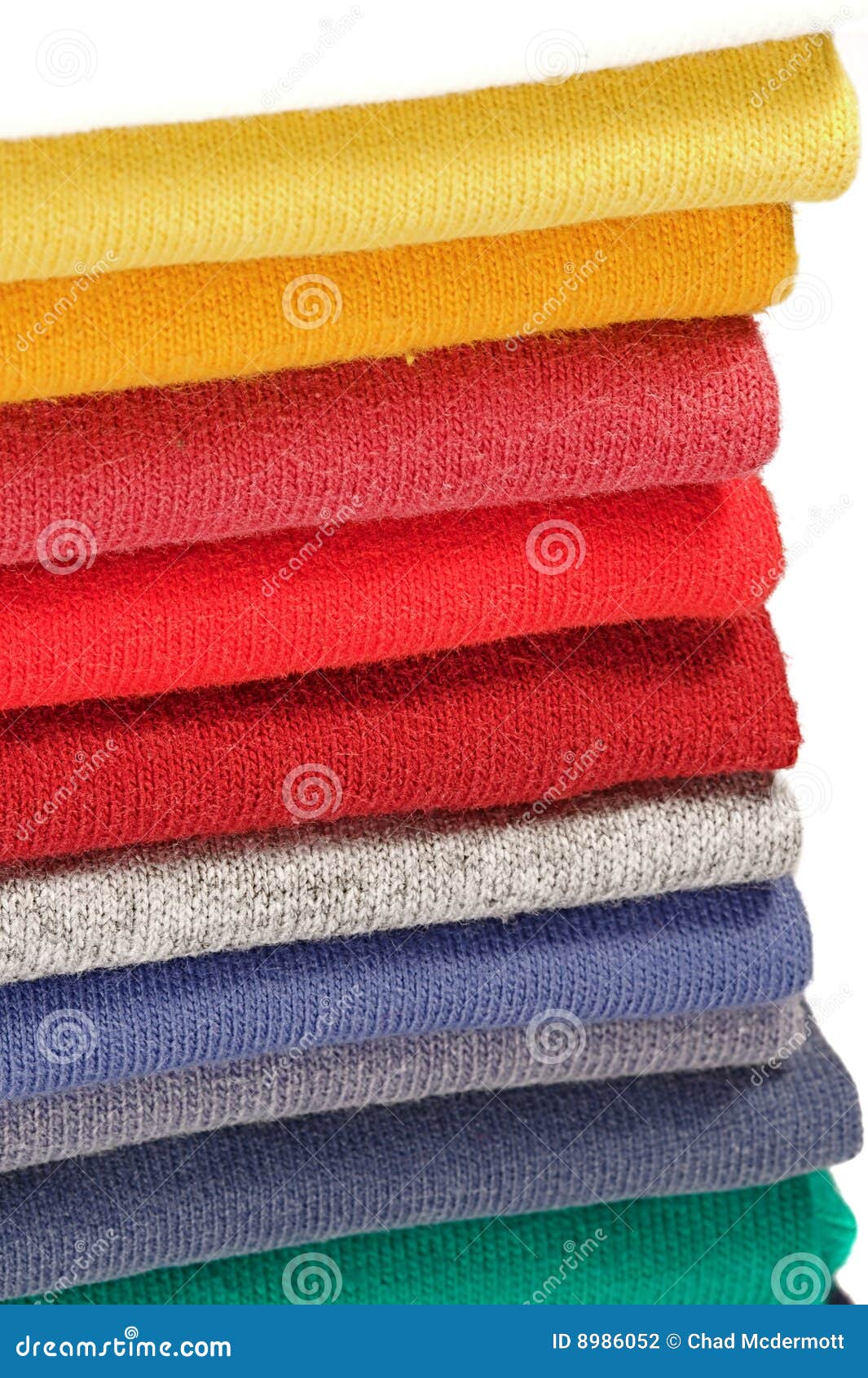 Clothes Stack stock photo. Image of fabric, teeshirts - 8986052