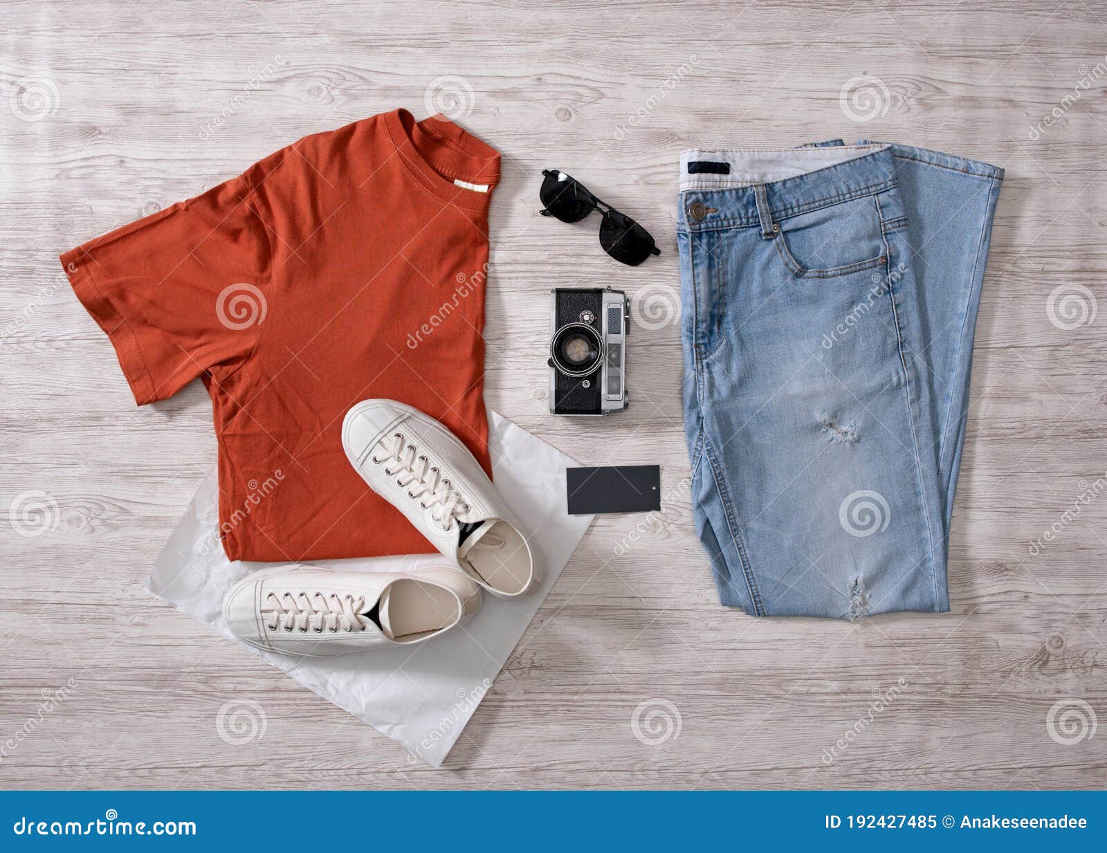 Clothes Trousers and Shoes on the Floor Stock Image - Image of closeup ...