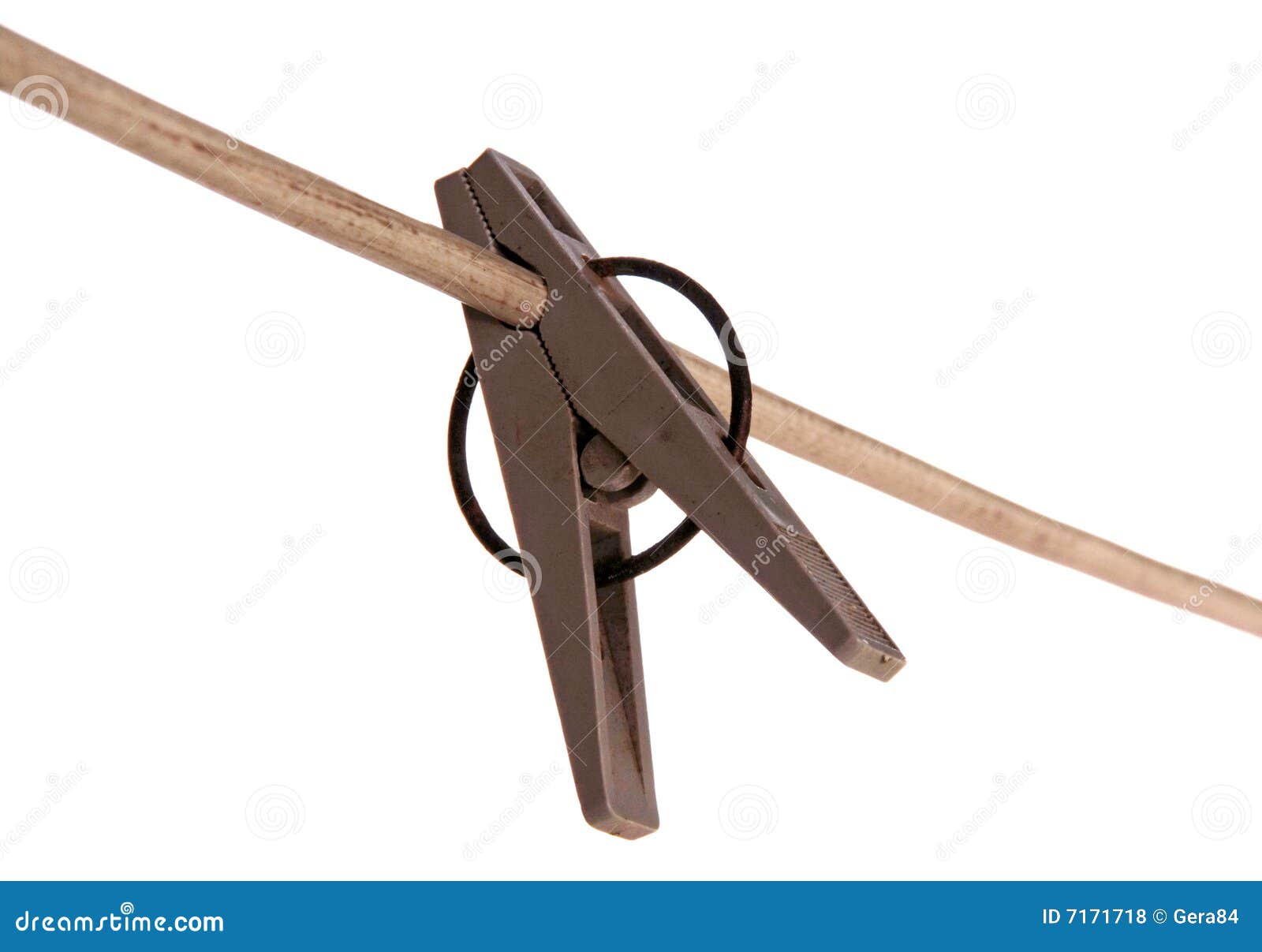 Clothespin stock photo. Image of clothespin, white, isolated - 7171718