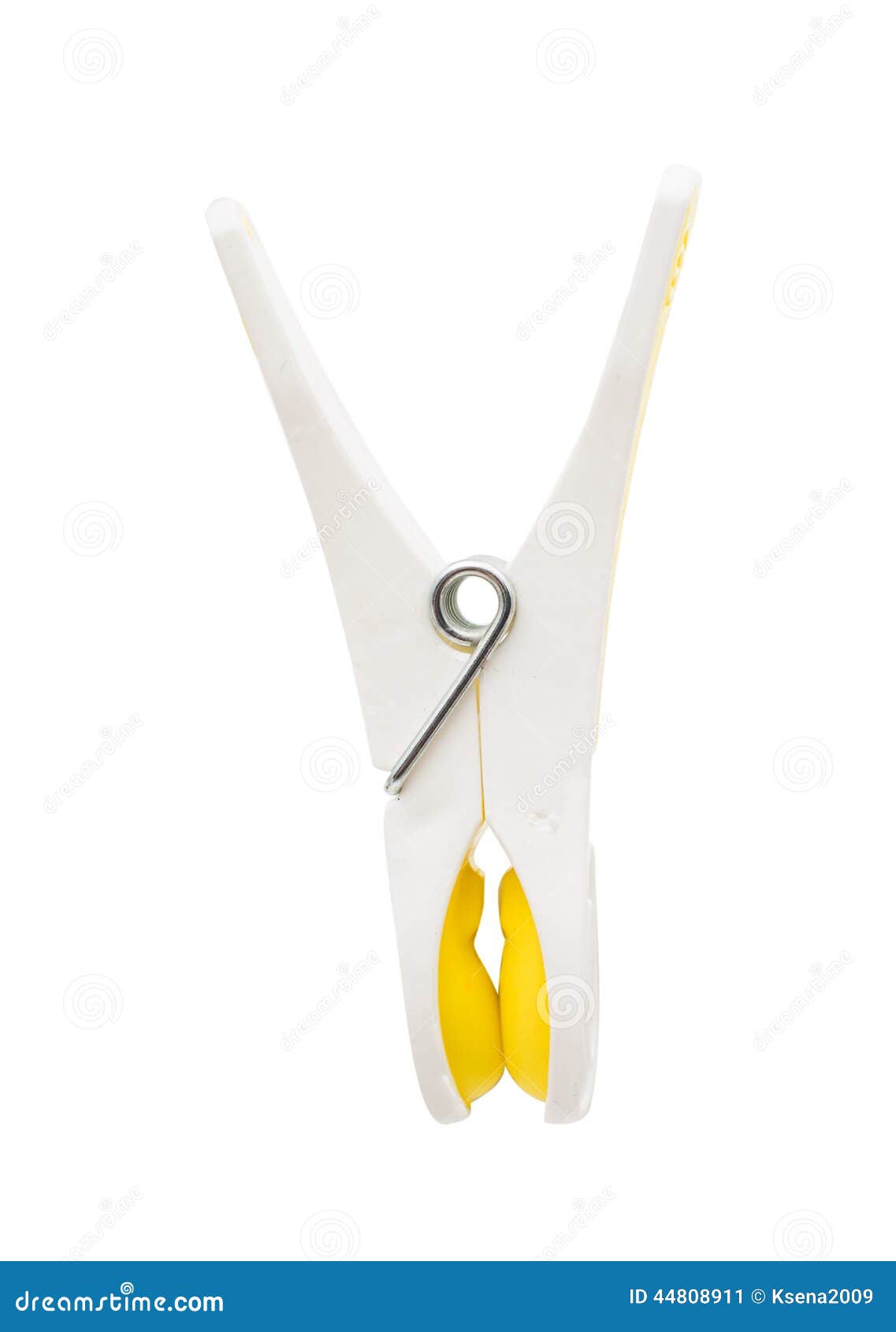 Clothespin clips isolated stock image. Image of housework - 44808911