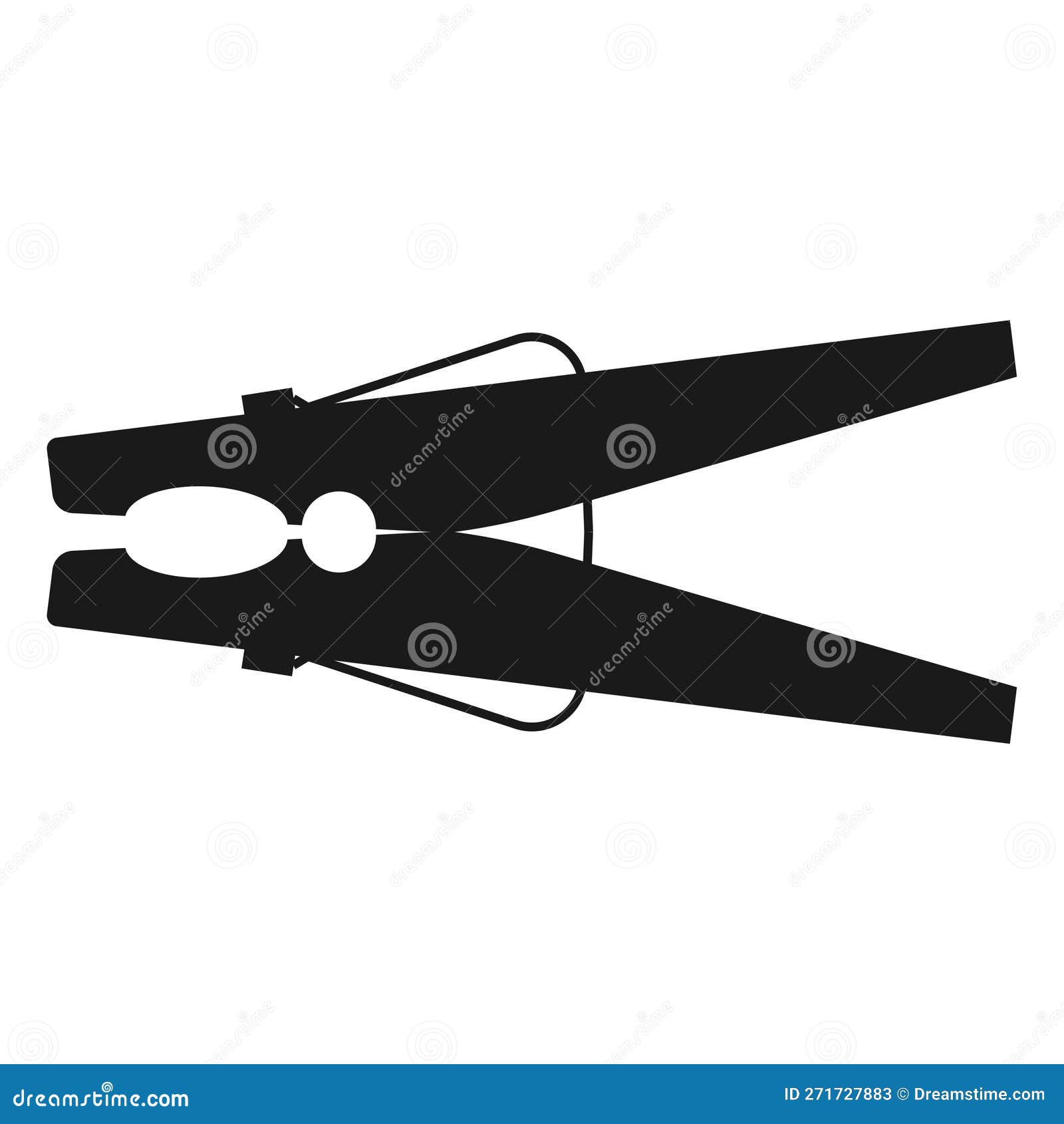 Clothespin icon vector stock illustration. Illustration of launch ...