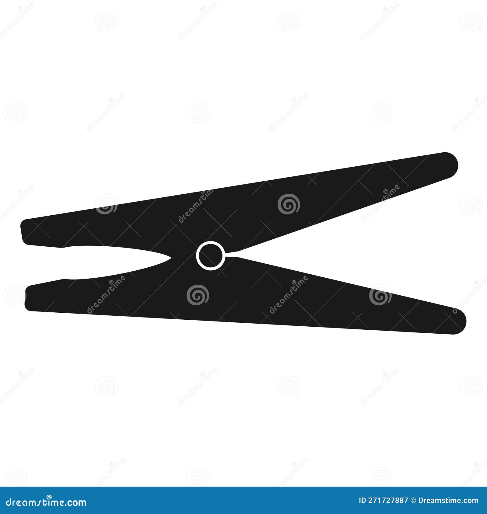 Clothespin icon vector stock illustration. Illustration of launch ...