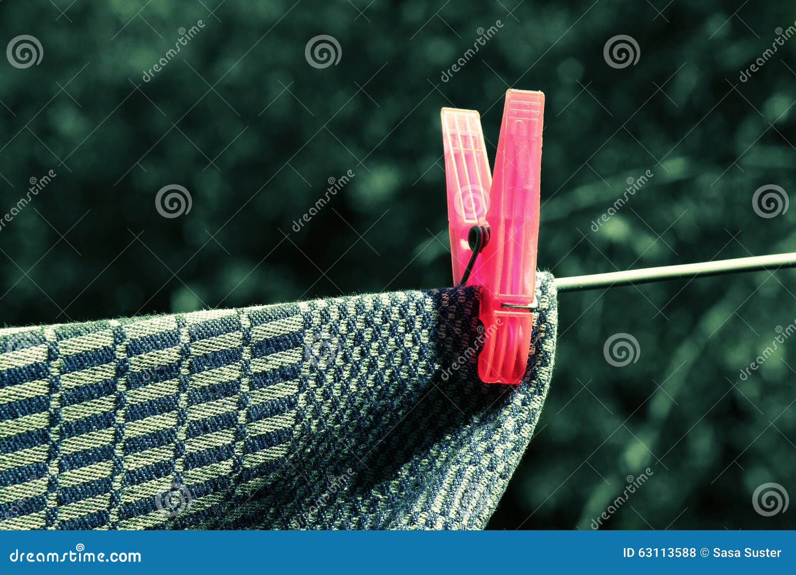 Clothespin stock photo. Image of wire, textile, cloth - 63113588