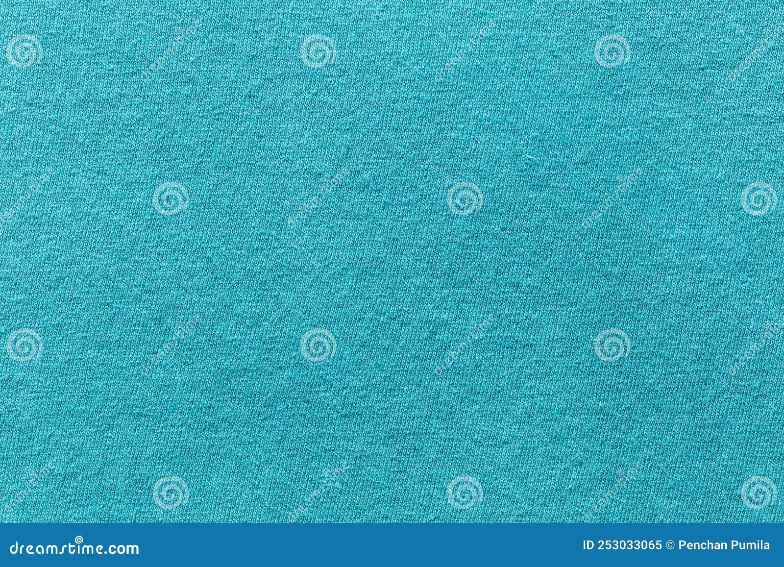 The Clothing Blue Color Fabric Texture Background, Top View of Cloth ...