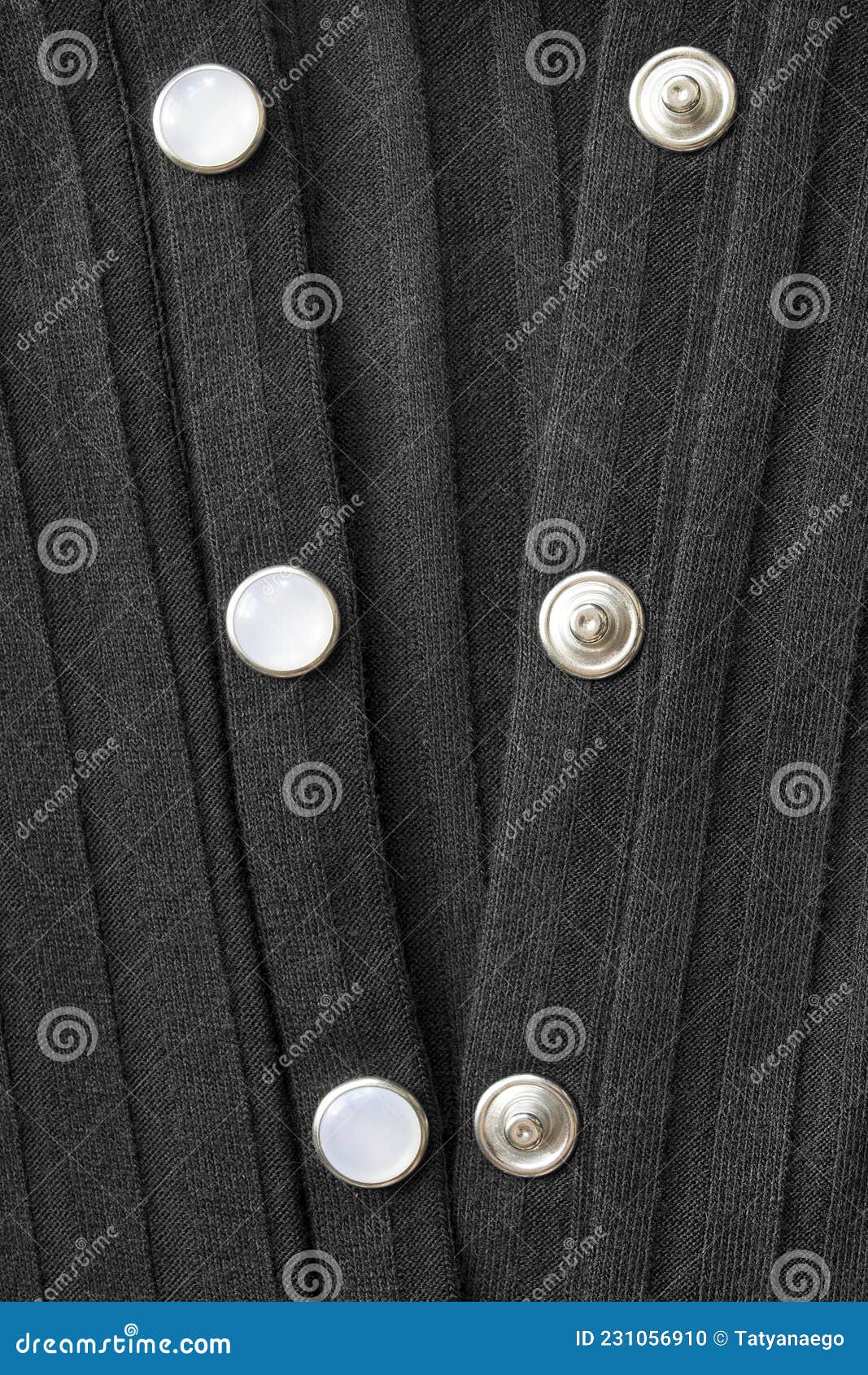 Clothing button clasps stock photo. Image of textile - 231056910