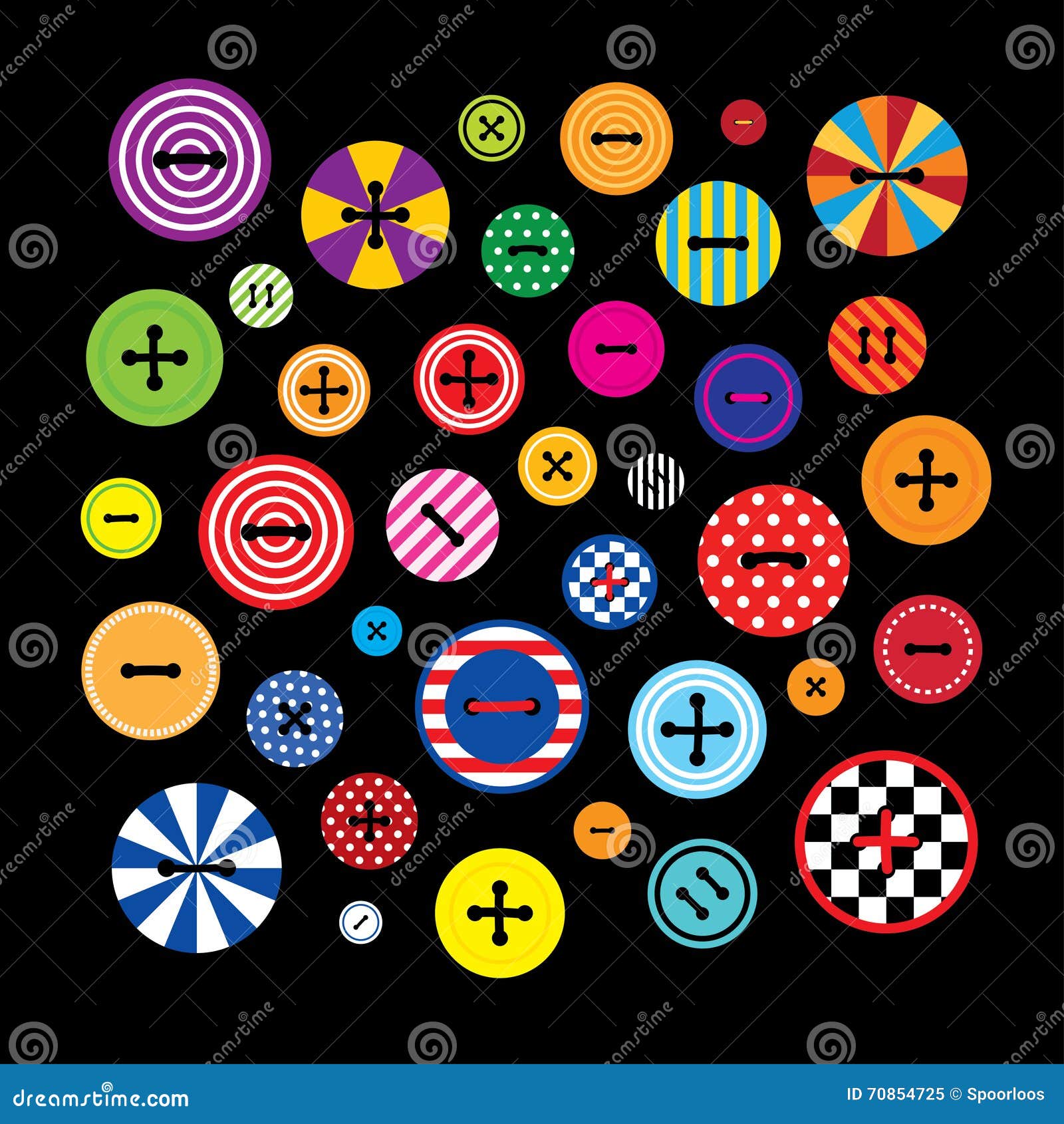Buttons Composition Stock Illustrations – 2,313 Buttons Composition ...