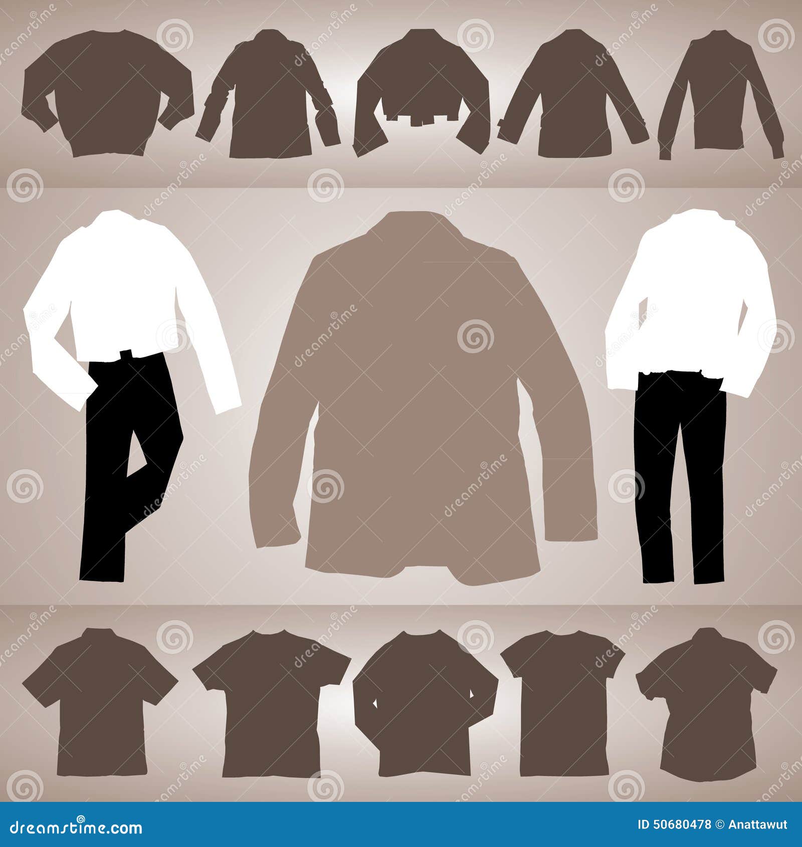 Clothing Collection Vector 0052 Stock Vector - Illustration of clothing ...