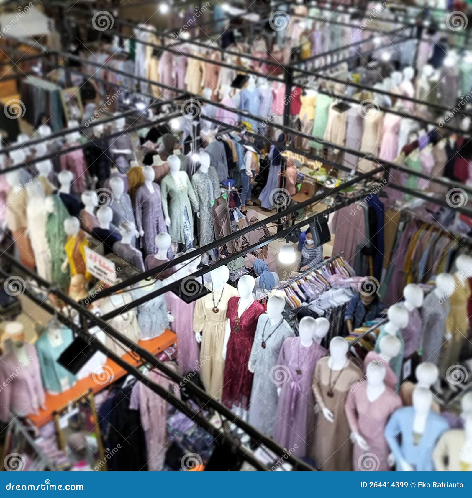 Clothing in Commercial Area Editorial Stock Image - Image of people ...