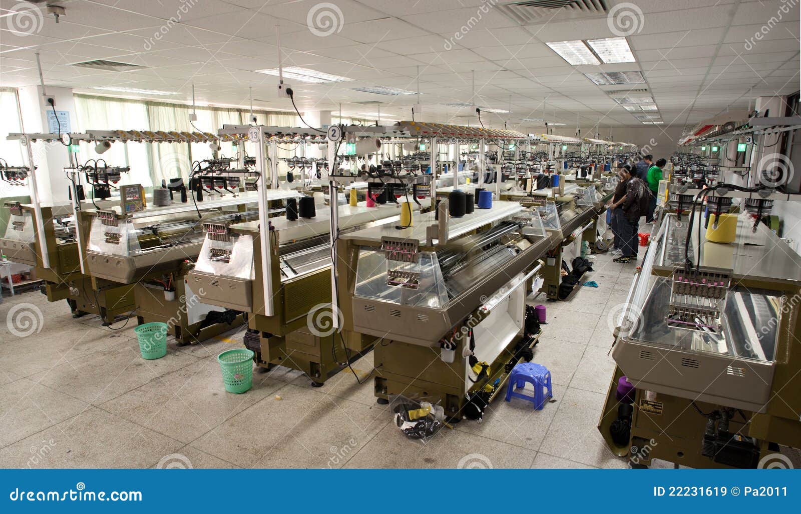 Clothing Factory Production Workshop Editorial Stock Image - Image of ...