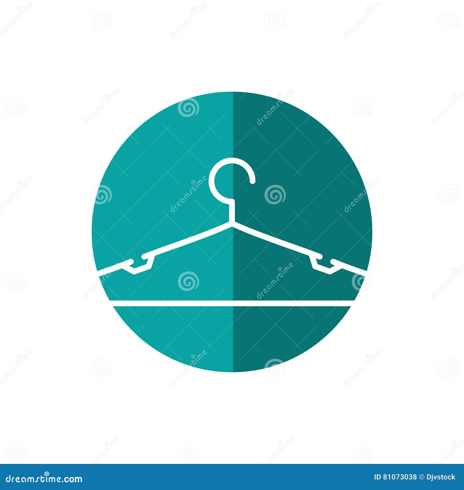Clothing hanger hook stock vector. Illustration of accessory - 81073038