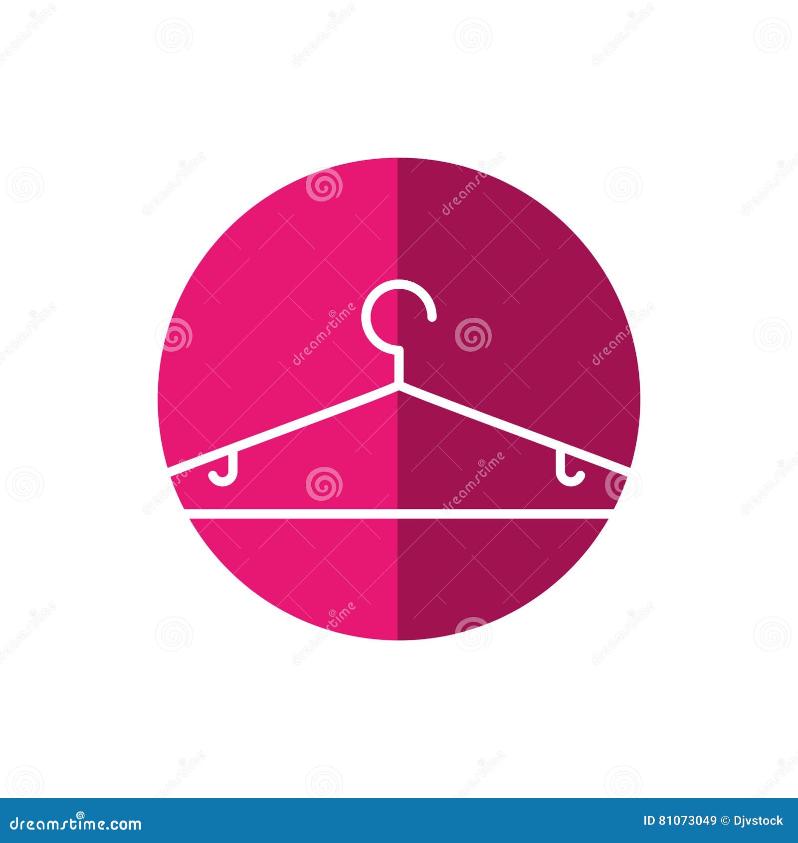 Clothing hanger hook stock vector. Illustration of clothes - 81073049