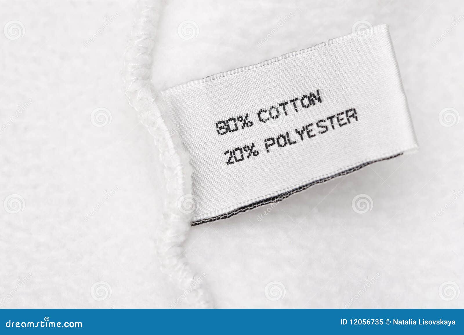 Clothing label stock image. Image of clothes, white, stub - 12056735