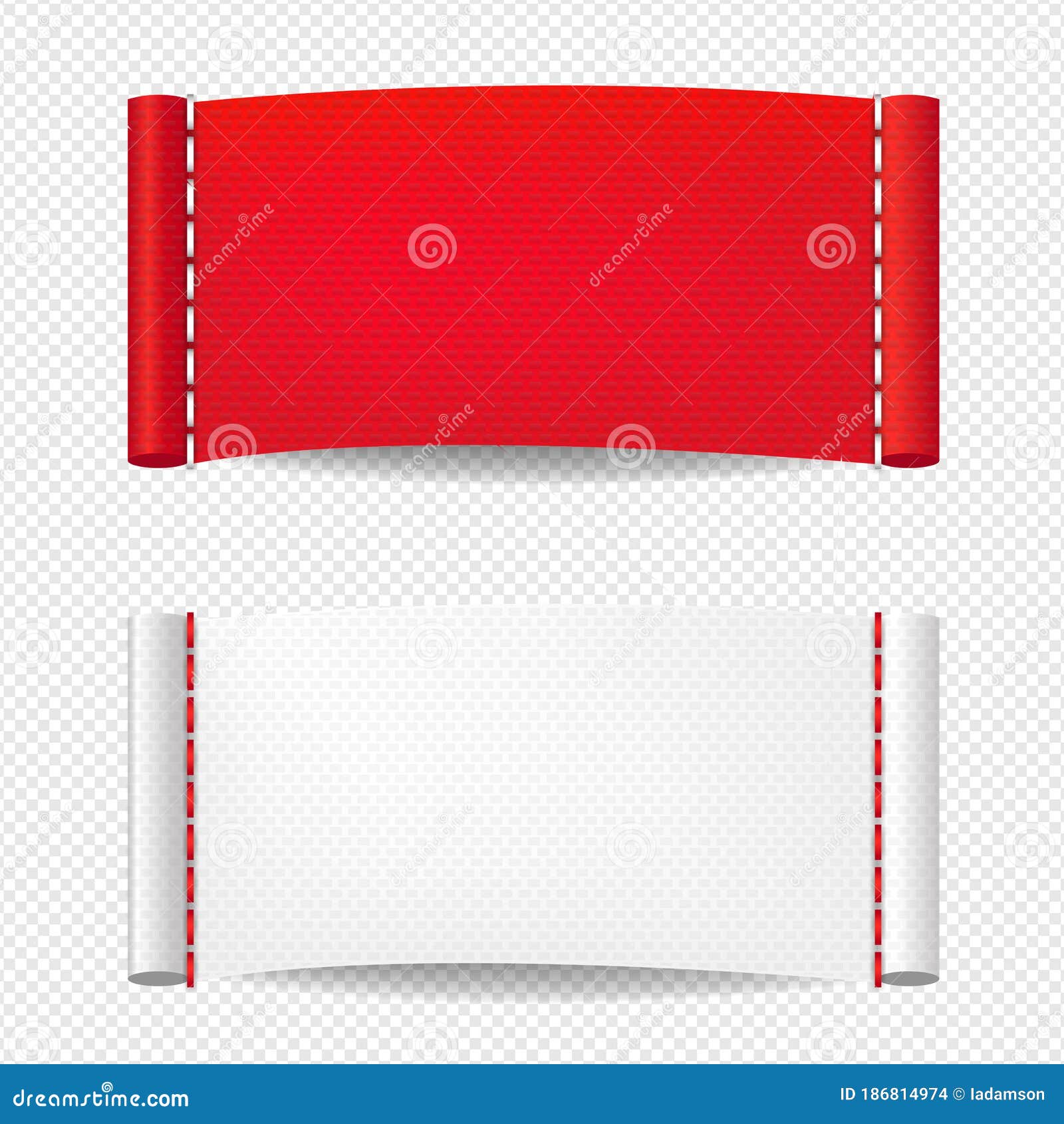 Clothing Label Isolated Transparent Background Stock Vector ...