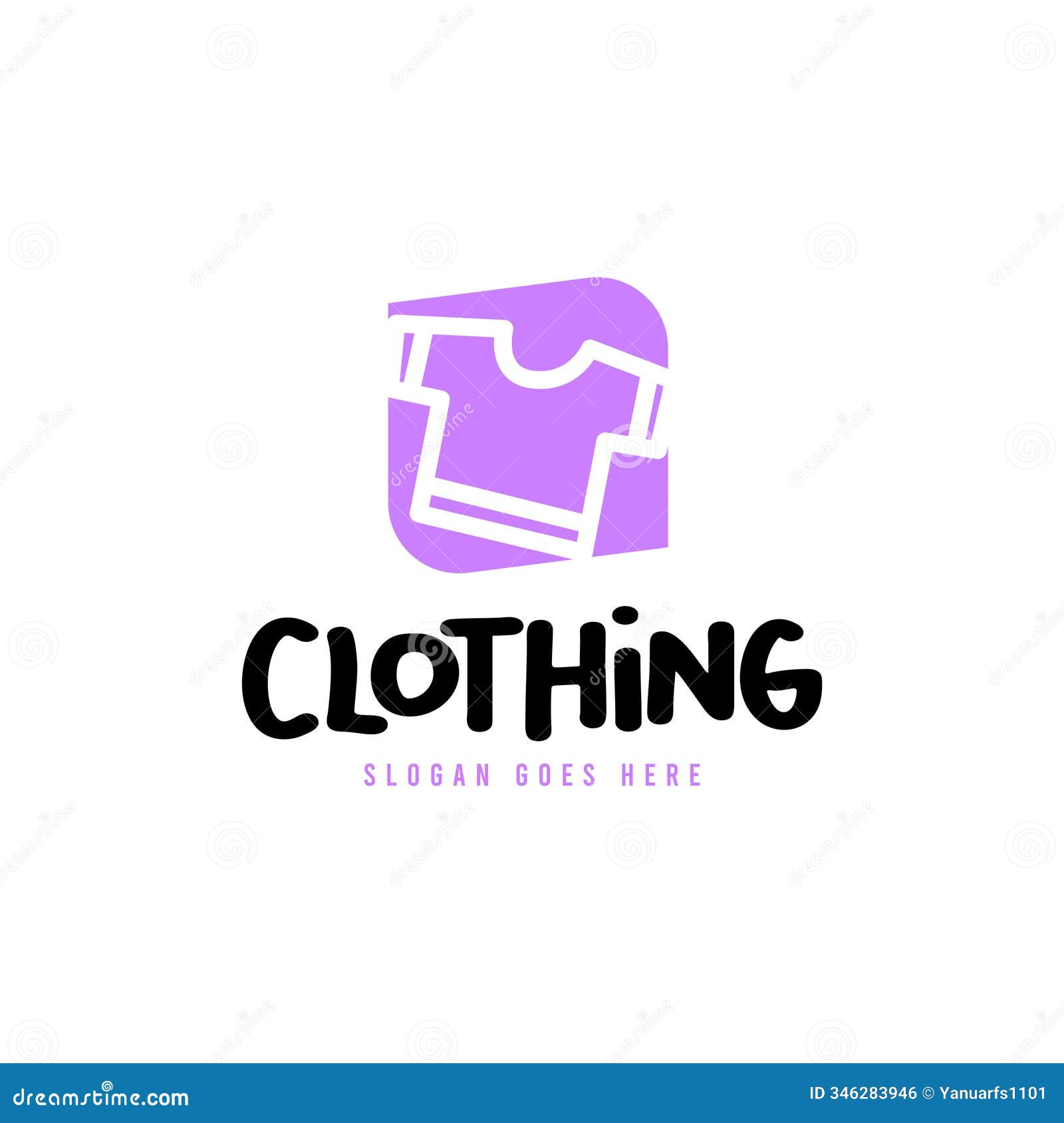 T-shirt Clothing Logo Design Template Vector for Bussines Stock Vector ...