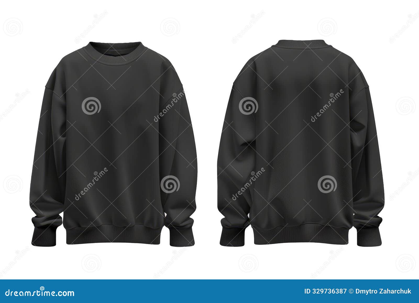 Clothing Mockup, Front and Back View, Stylish and Comfortable ...