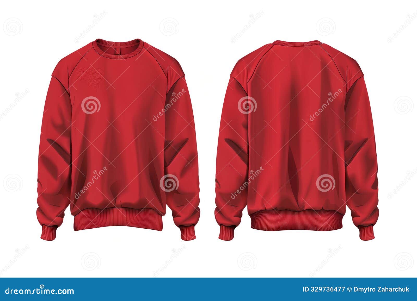 Clothing Mockup, Front and Back View, Stylish and Comfortable ...