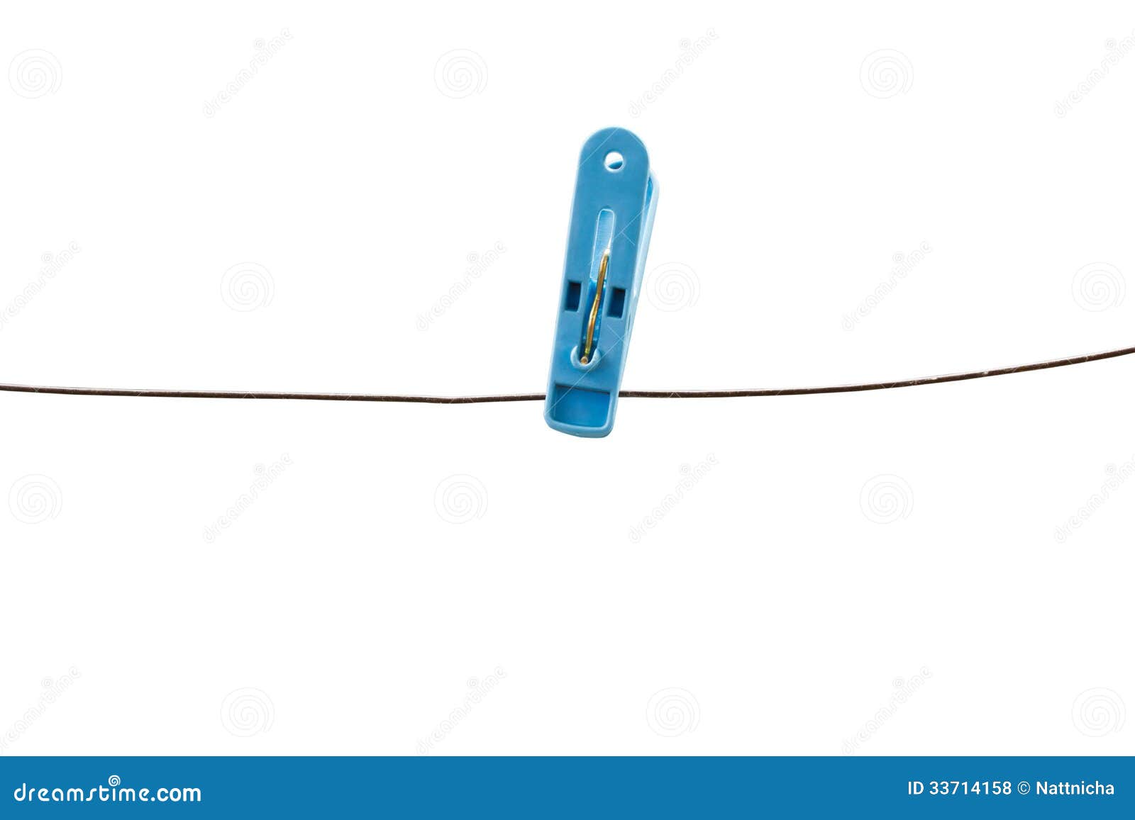 Clothing pin and wire stock photo. Image of housework - 33714158