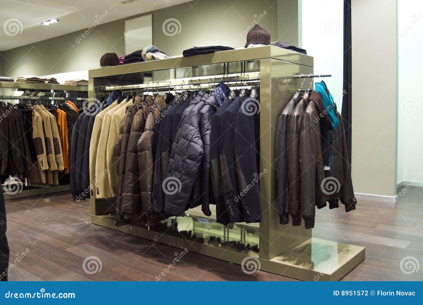 Clothing shop interior stock photo. Image of shoes, elegance - 8951572
