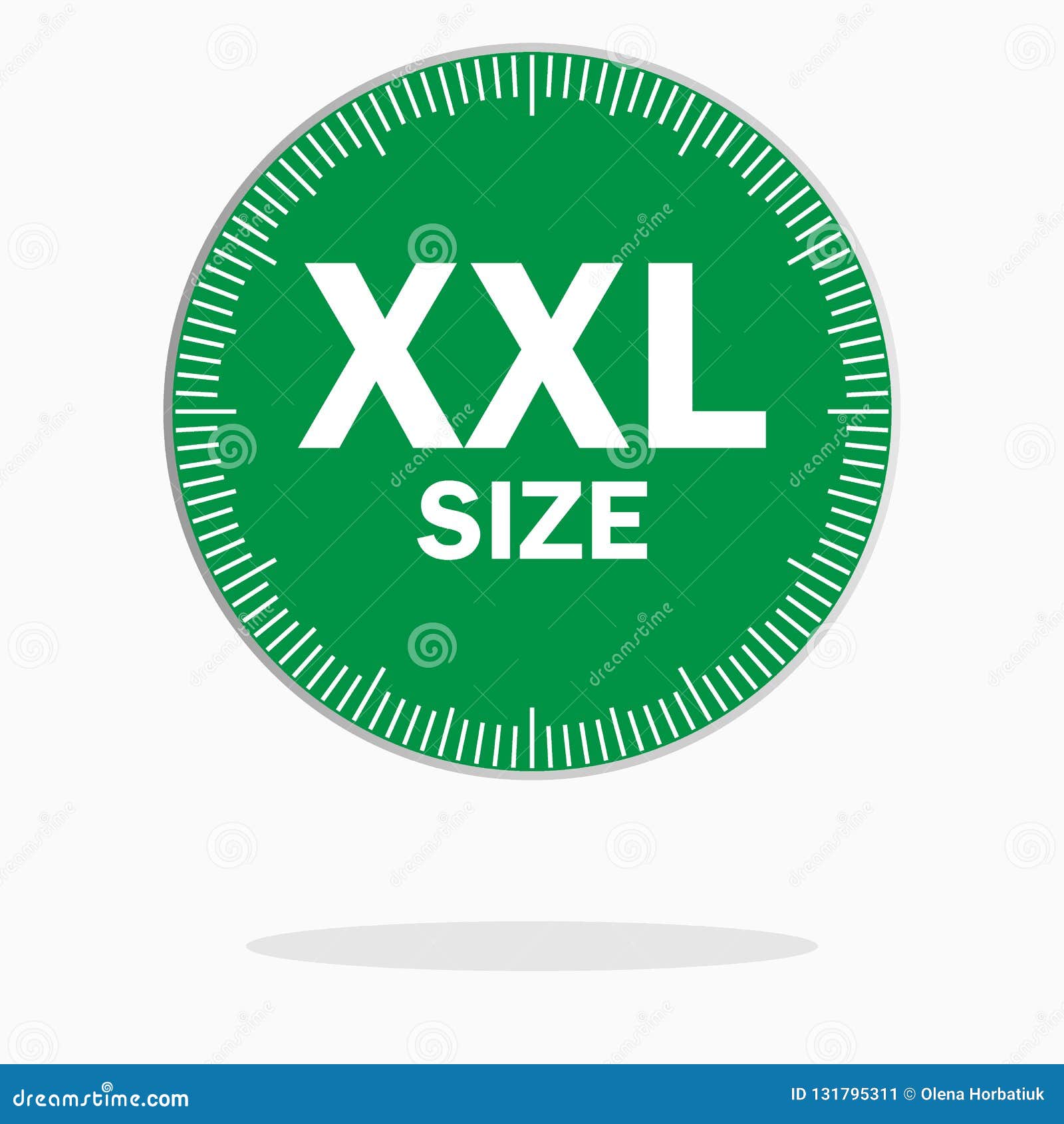 Clothing Size Labels. Vector Illustration. Web Icon. Business Concept ...