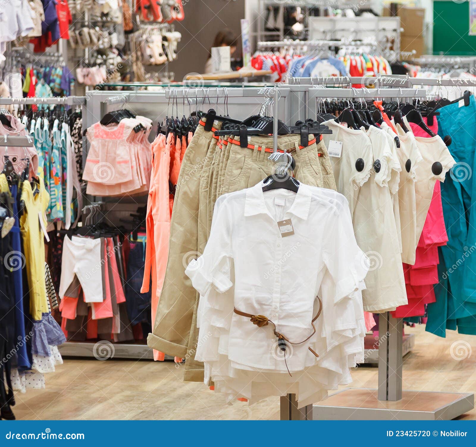 Clothing store stock photo. Image of market, clothes - 23425720