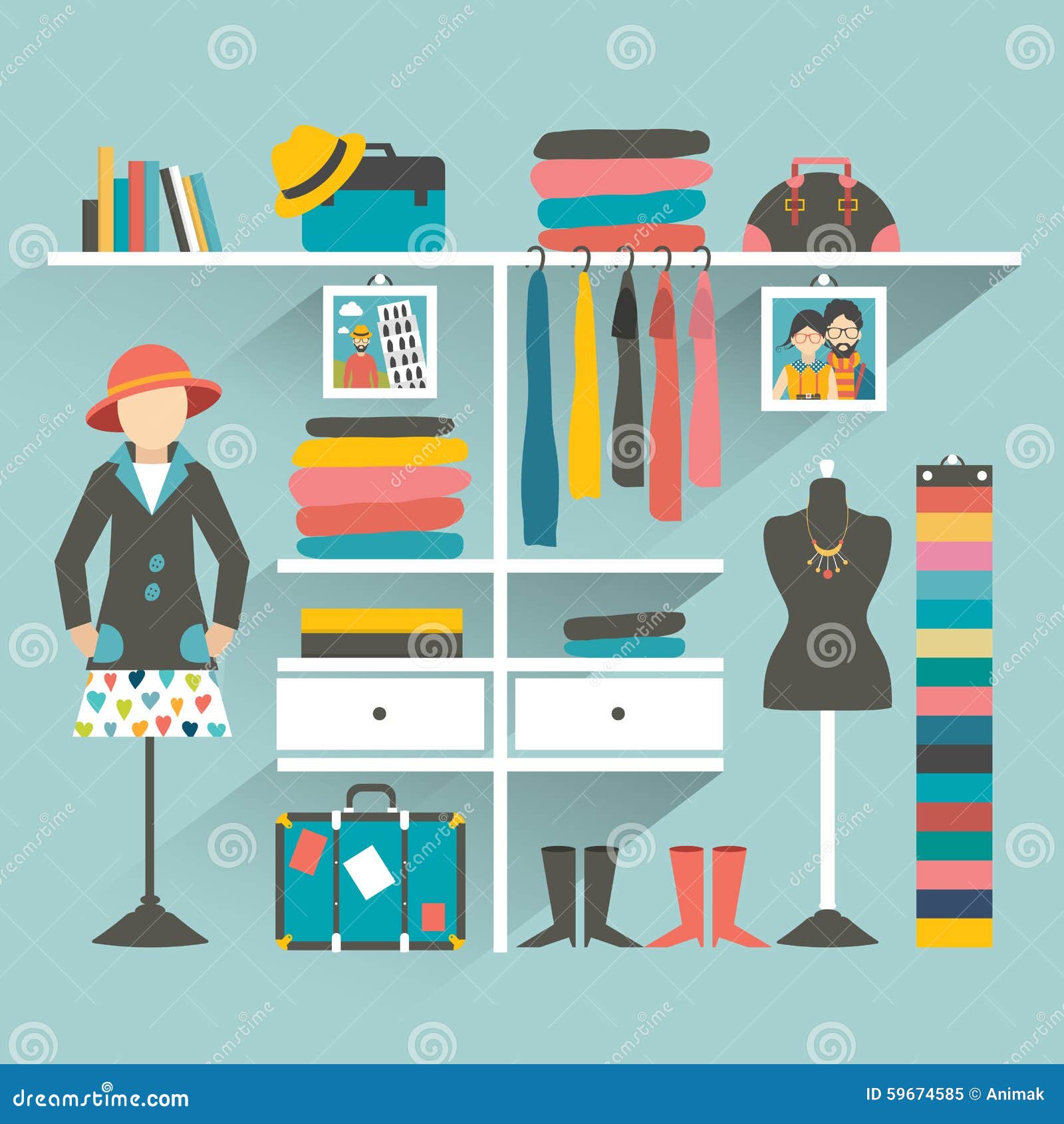 Clothing Shop Clipart