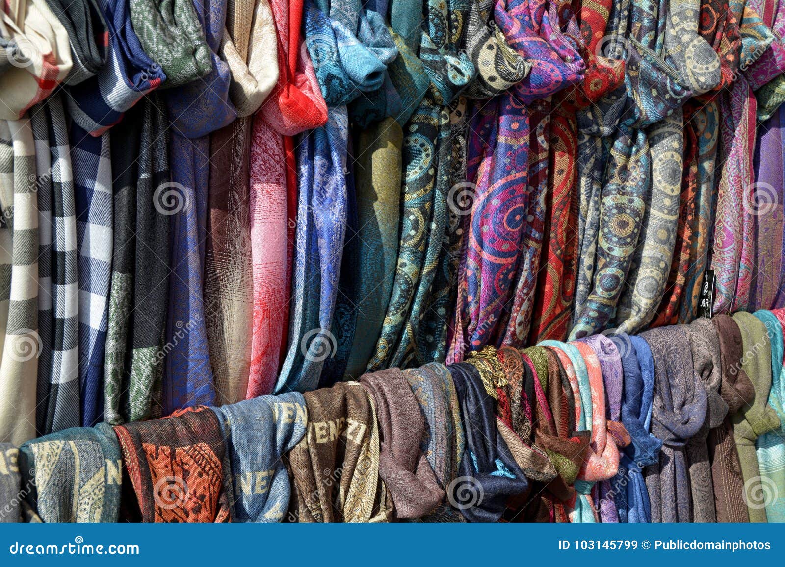 Clothing, Textile, Marketplace, Bazaar Picture. Image: 103145799