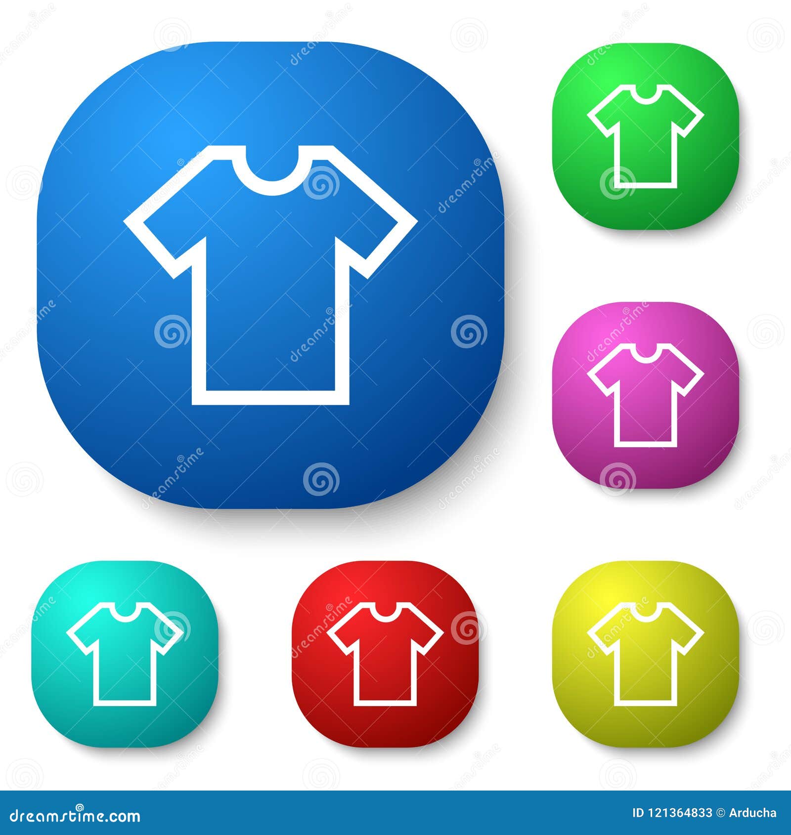 Clothing stock vector. Illustration of cloth, washing - 121364833