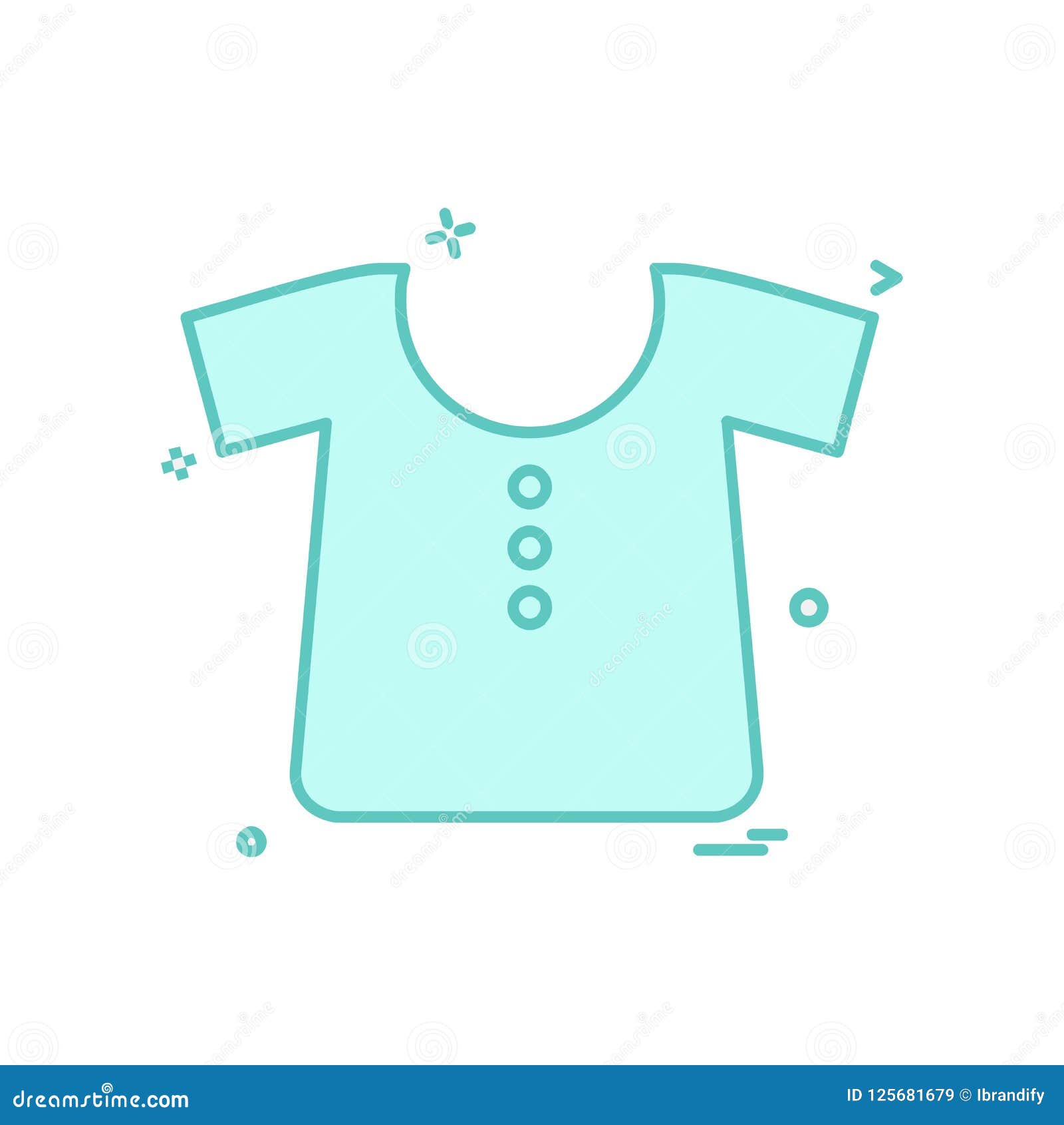 Cloths icon design vector stock vector. Illustration of label - 125681679
