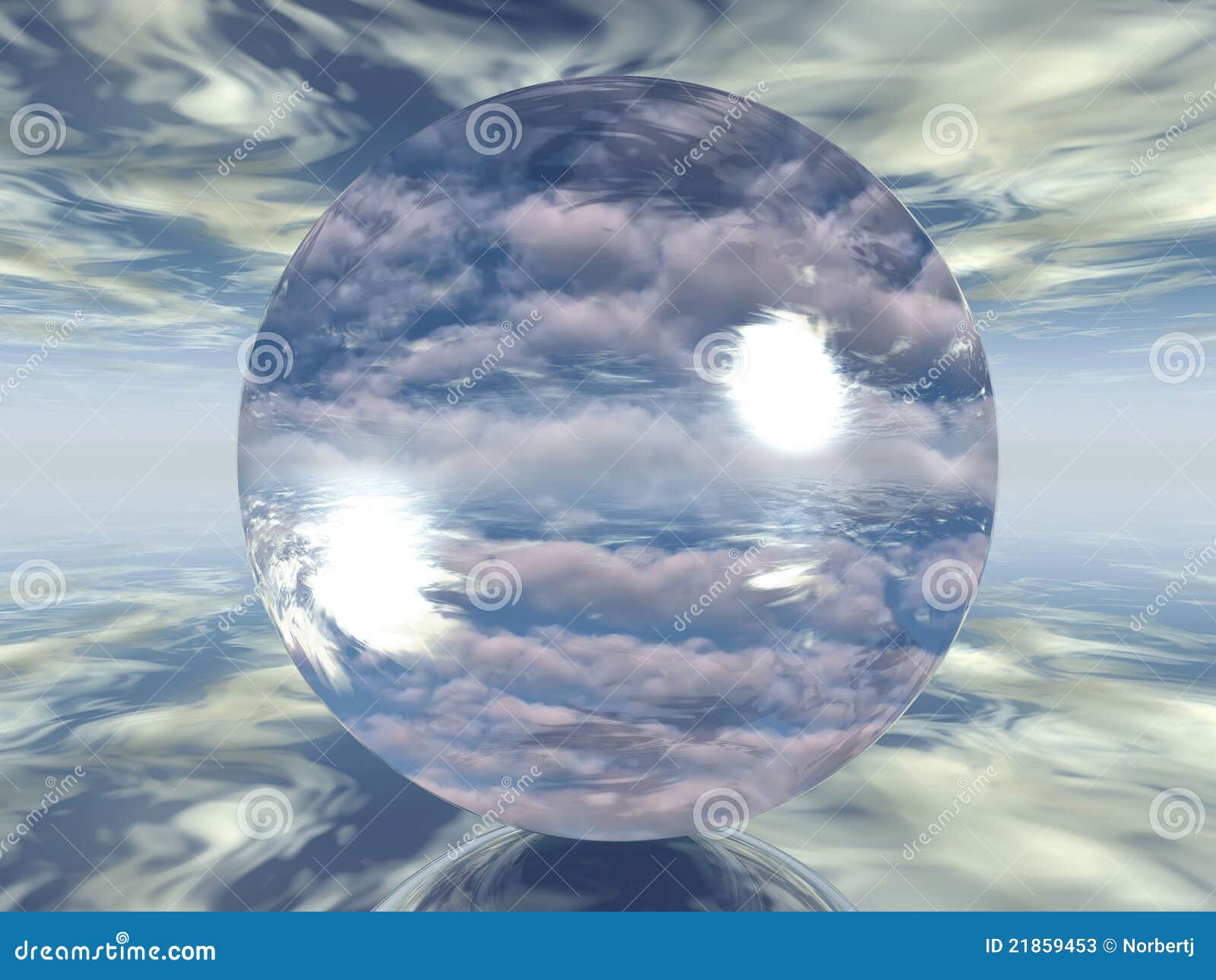 The cloud stock illustration. Illustration of planet - 21859453