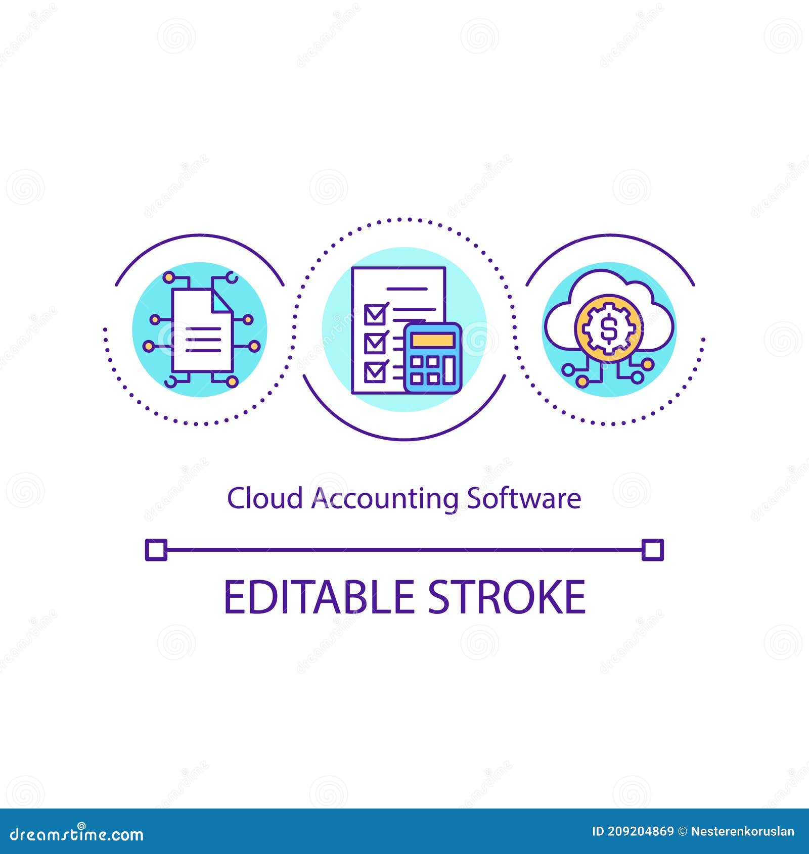 Accounting Software Icons