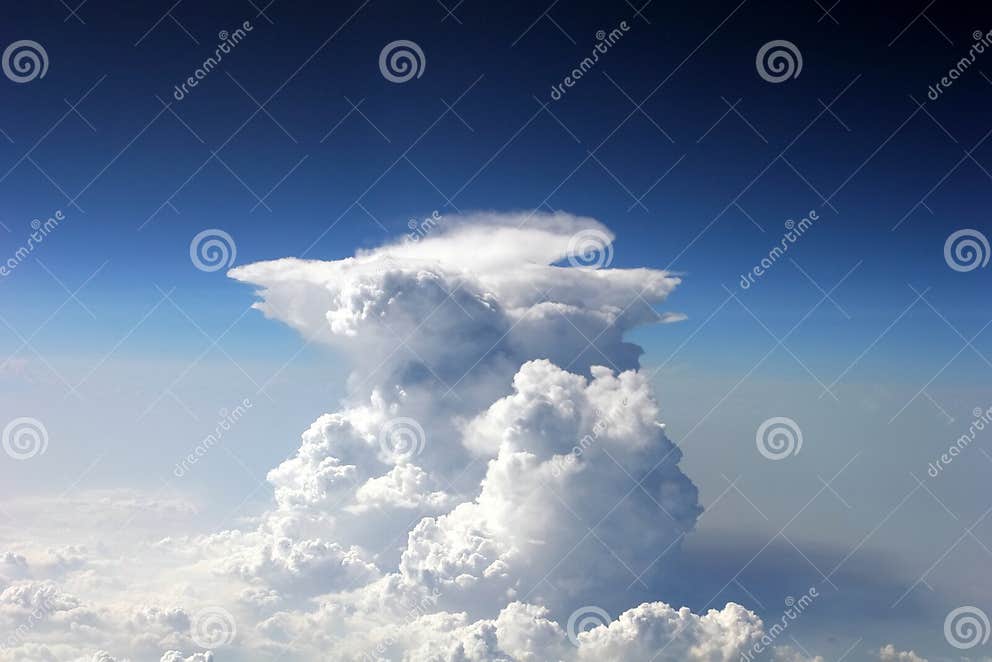 Cloud from airplane stock image. Image of humid, updraft - 21281691