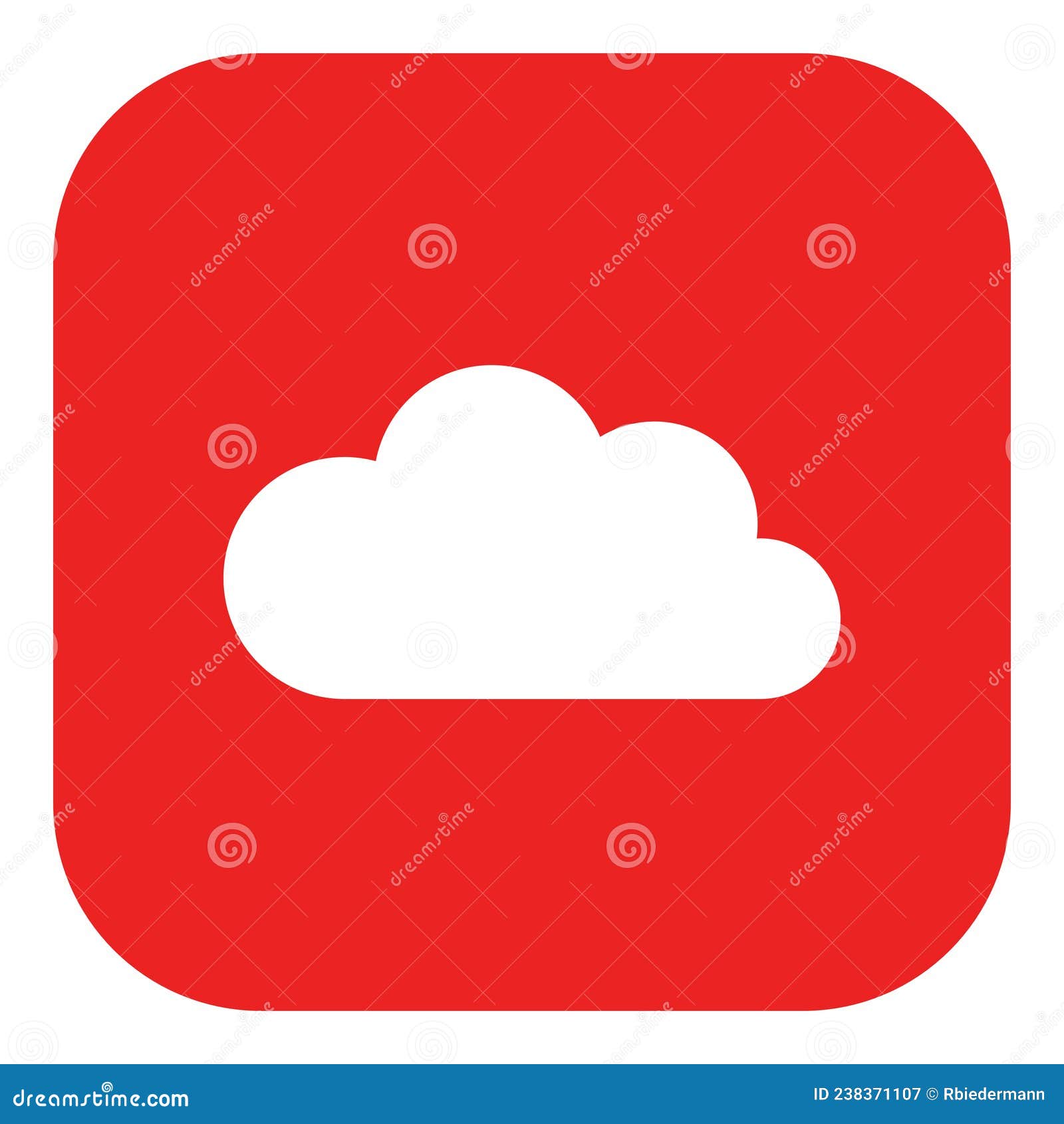 Cloud and app icon stock vector. Illustration of icon - 238371107
