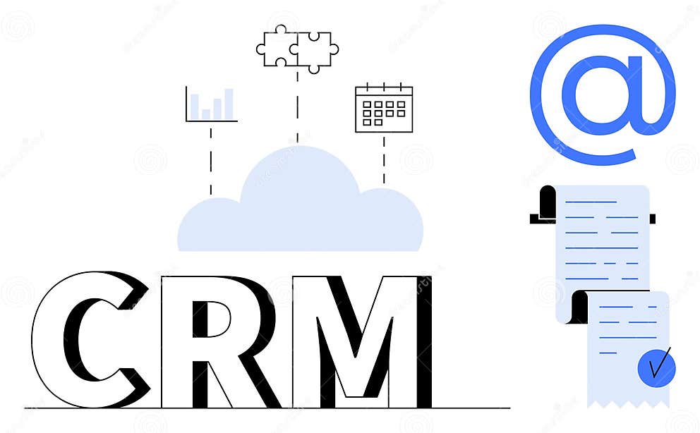 Cloud-Based CRM System Integration with Analytics, Puzzle, and Email ...