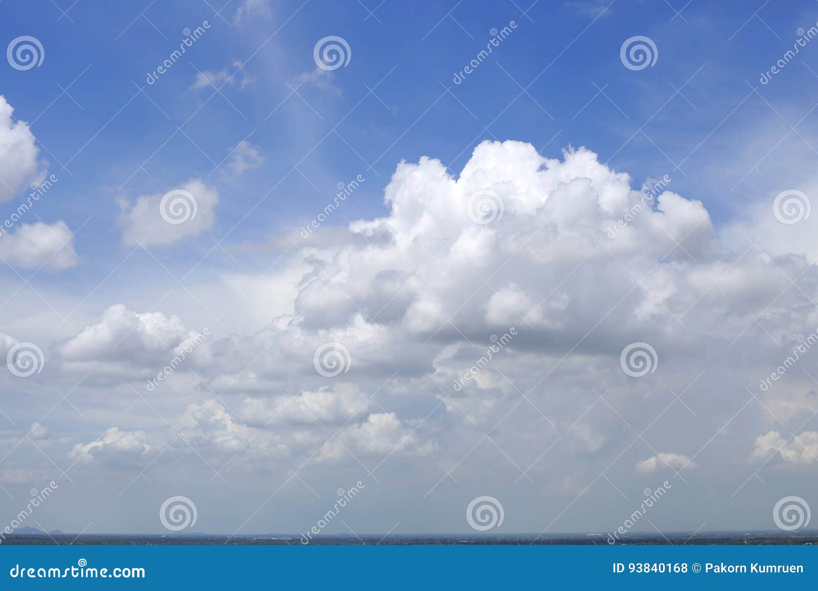 Cloud on Blue Sky in the Daytime of Bright Weather Stock Photo - Image ...