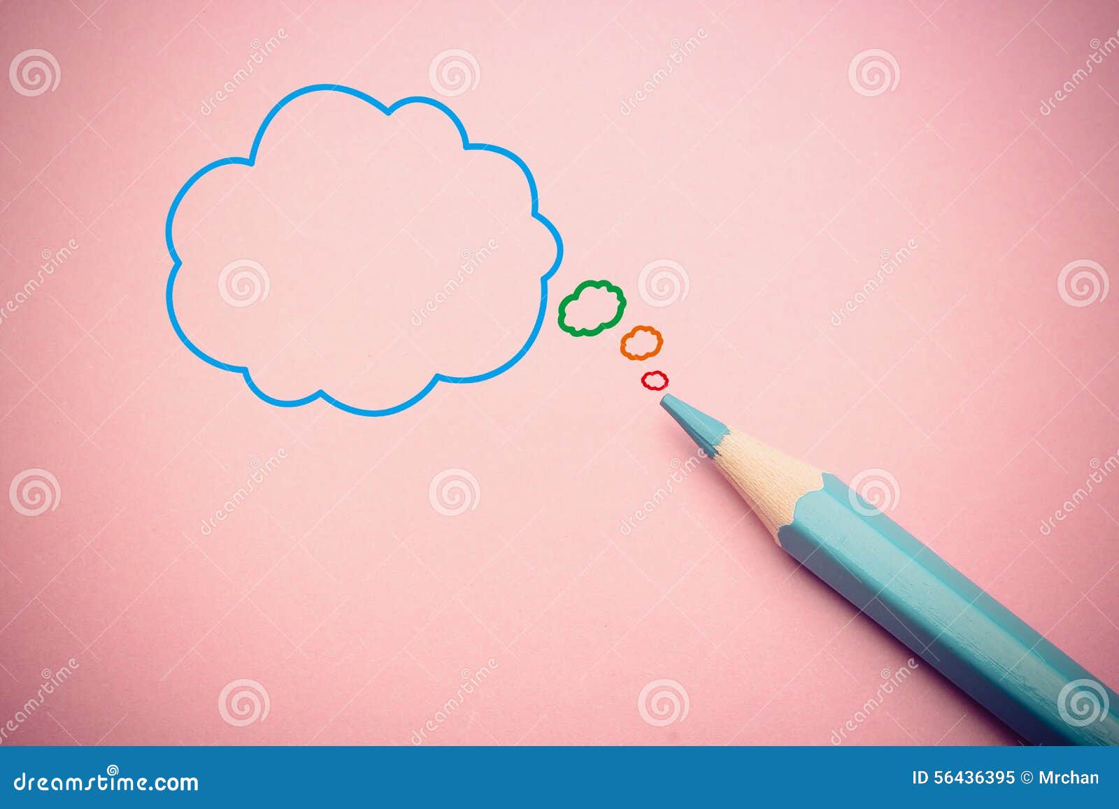 Cloud bubble stock illustration. Illustration of human - 56436395