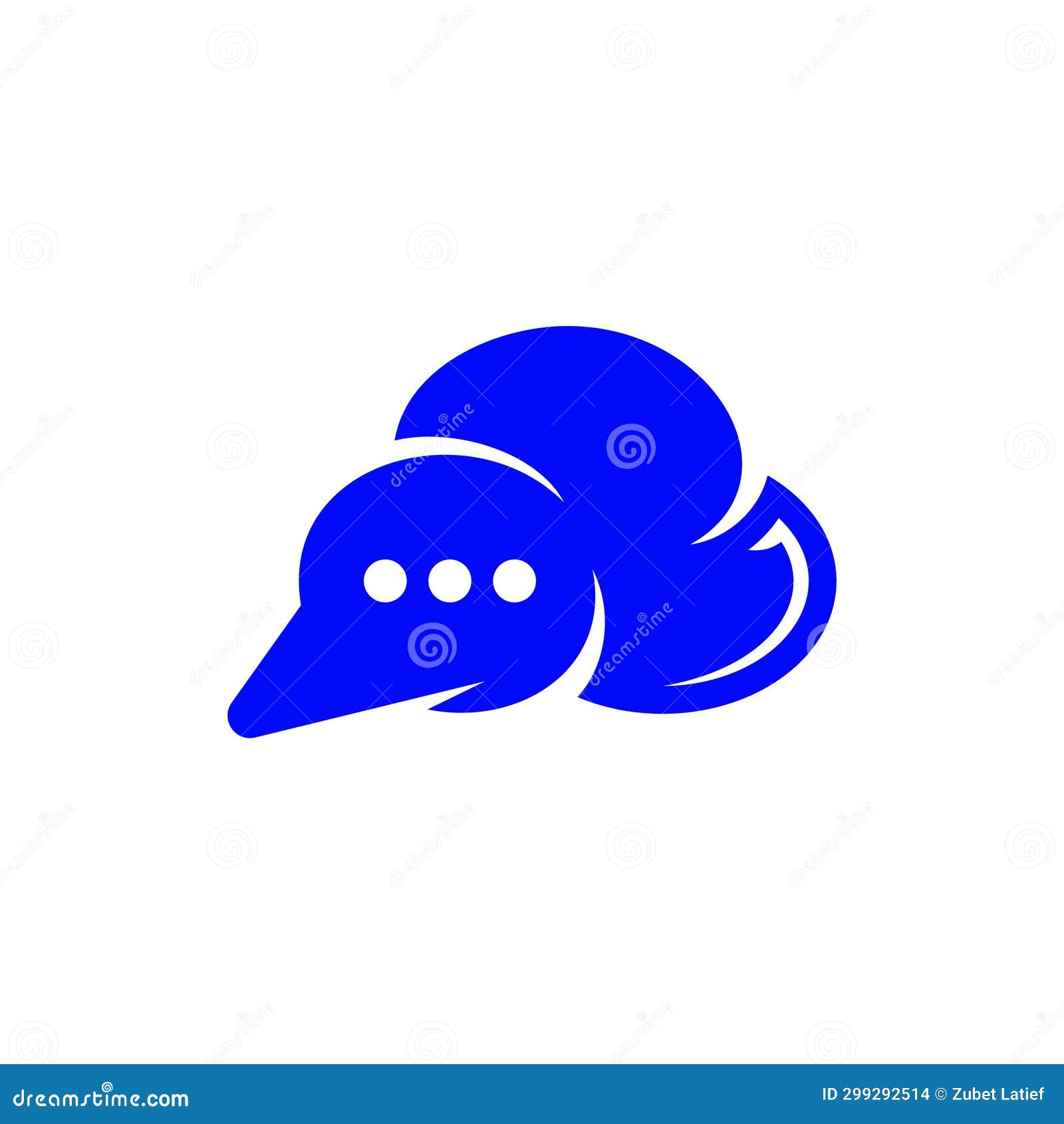 Cloud Chat Logo Vector Icon, Cloud Chat Digital Logo Design Template ...