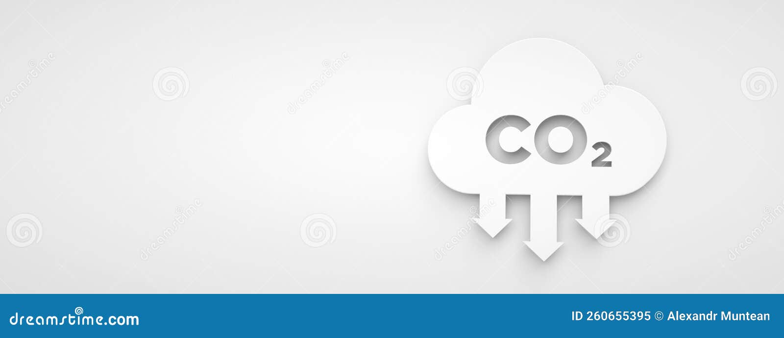 Cloud of CO2 gas panoramic stock illustration. Illustration of grey ...