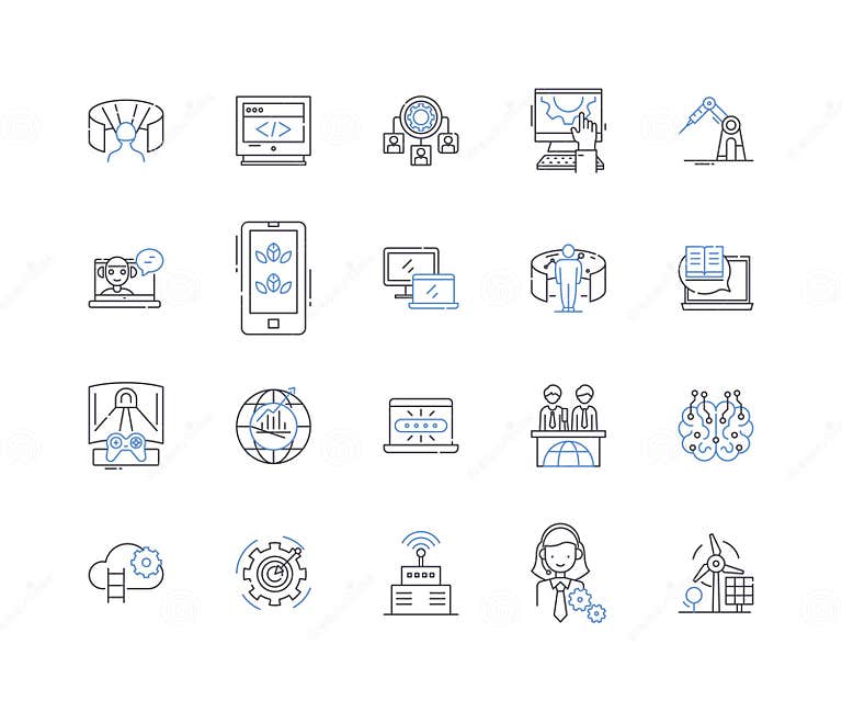 Cloud Commerce Line Icons Collection. Cloud, E-commerce, Transparency ... Cloud Commerce Line Icons Collection. Cloud, E-commerce, Transparency ...