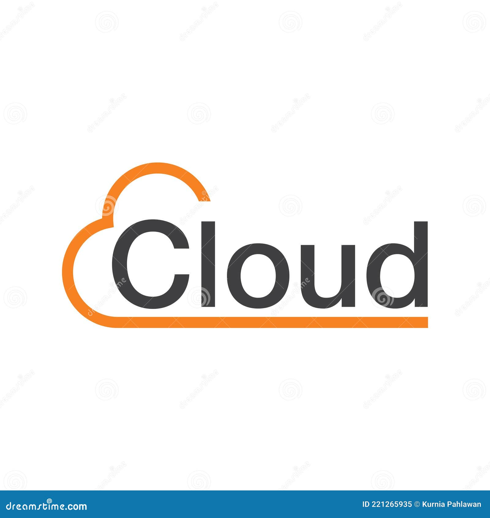 Cloud Company Logo , Technology Logo Vector Stock Illustration ...