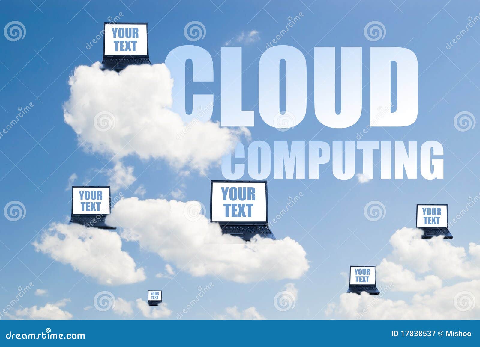Cloud computing stock image. Image of service, computer - 17838537