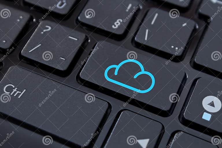 Cloud computing stock photo. Image of equipment, cheap - 23870866