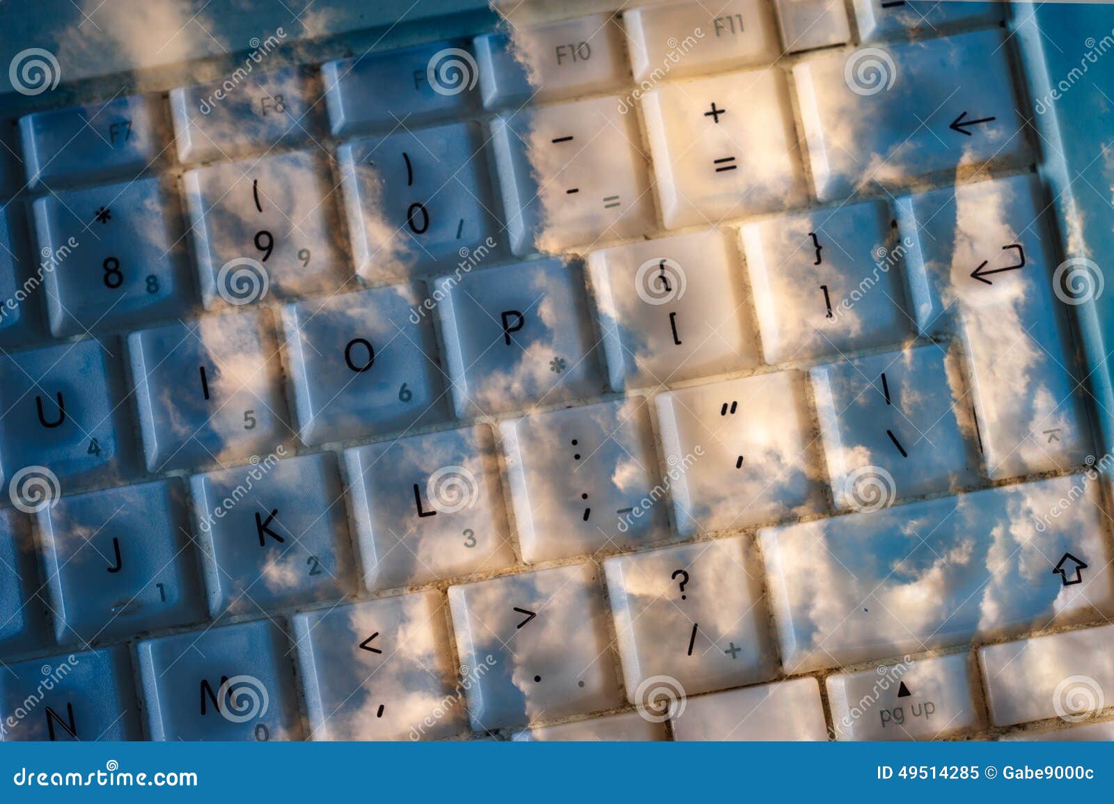 Cloud Computing Background Concept Stock Image - Image of access, ideas ...