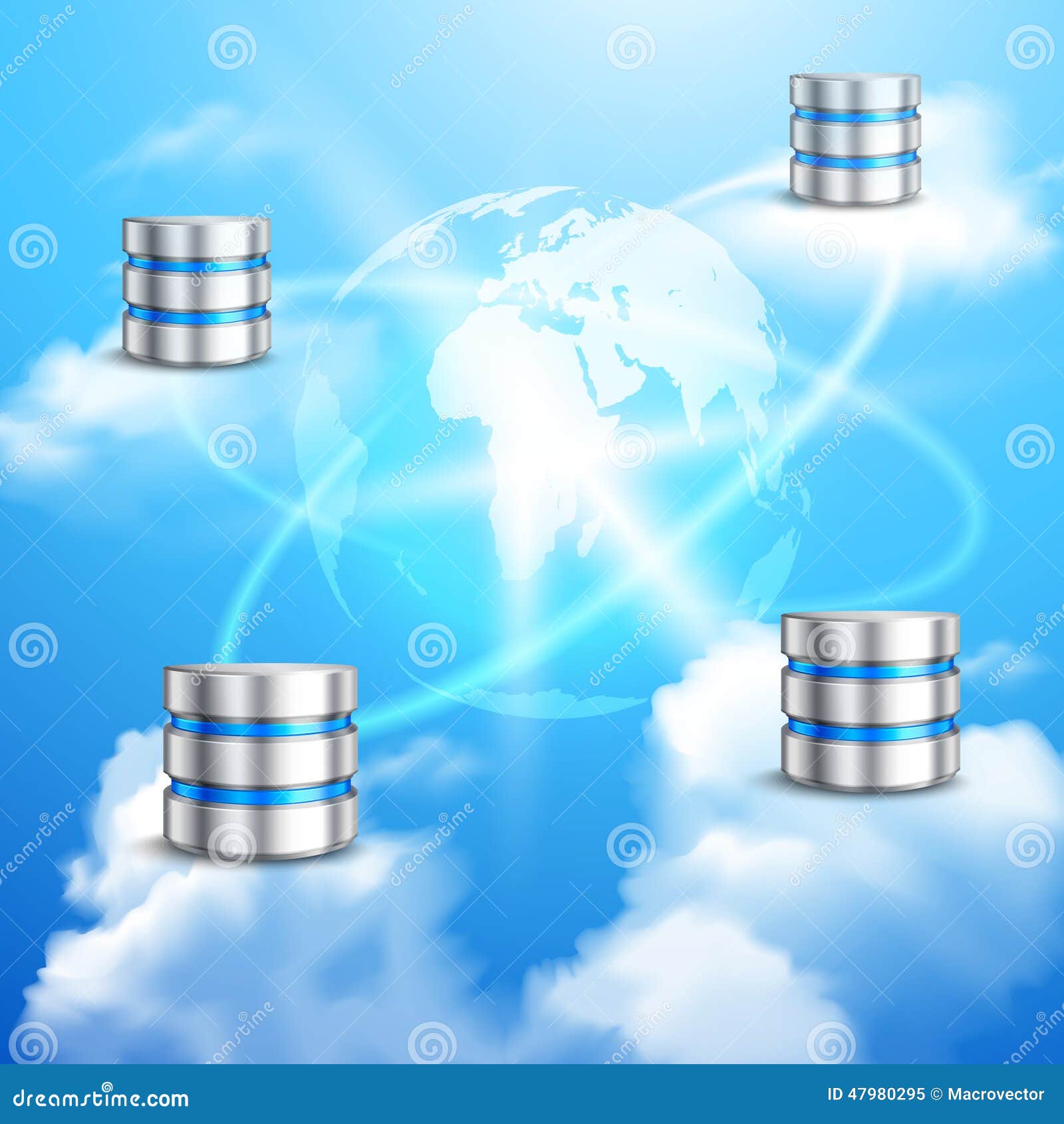 Connected Realistic Dimensional Gear Cogs Silhouettes Vector ...