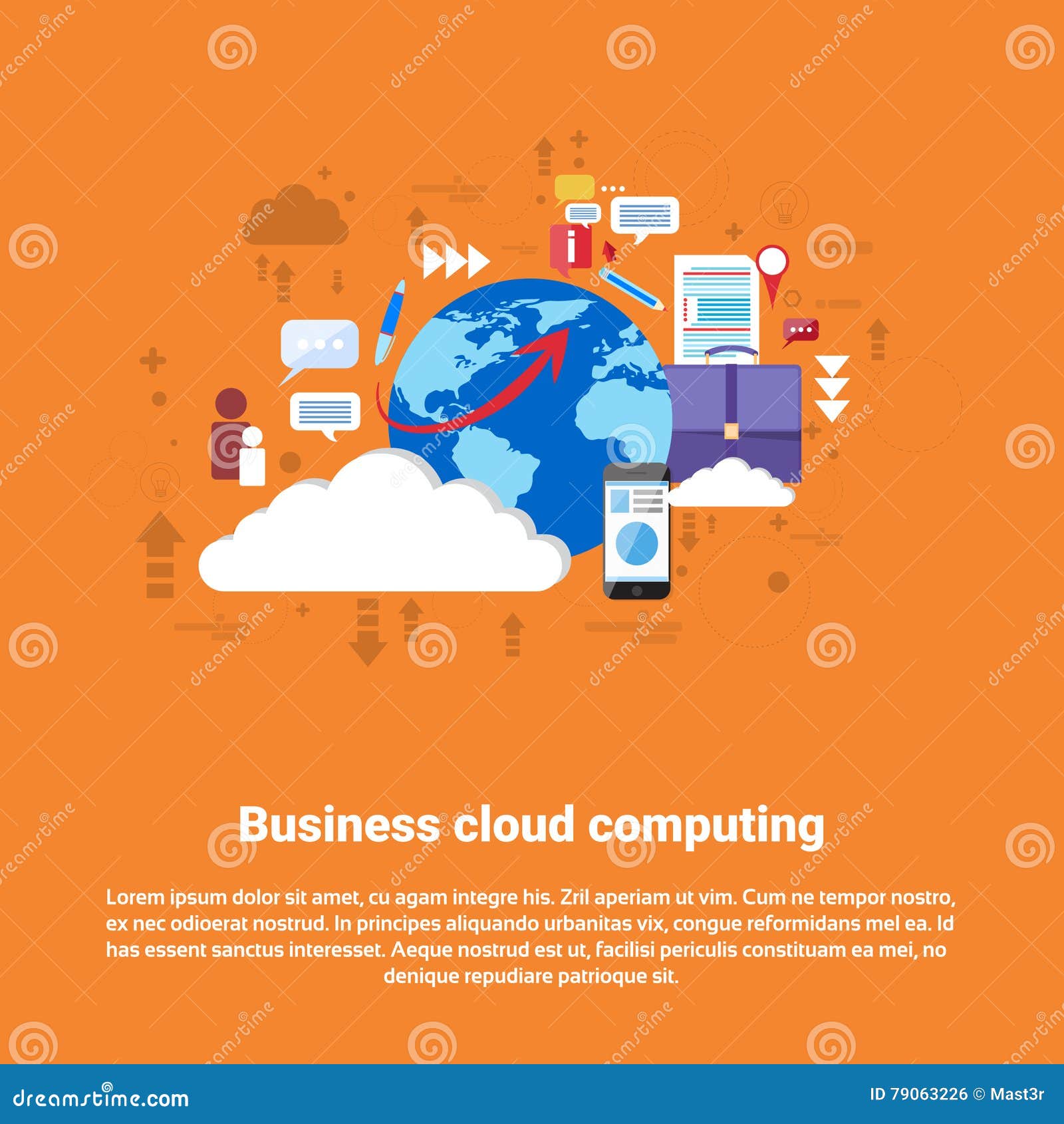 Cloud Computing Business Database Storage Services Web Technology ...