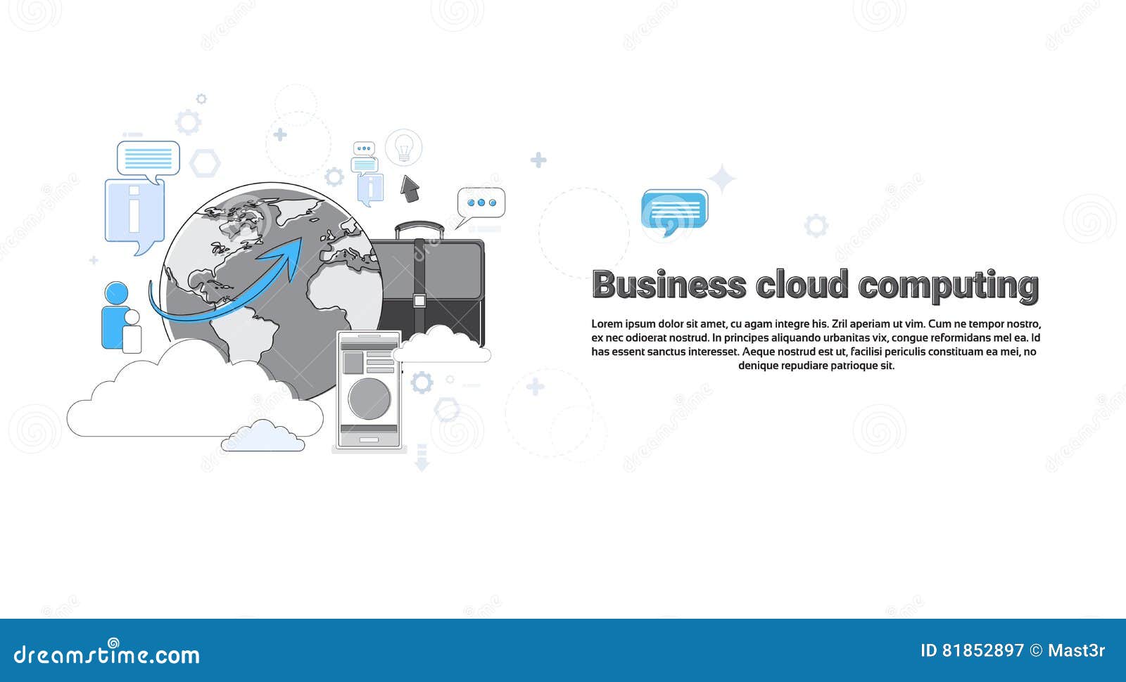 Cloud Computing Business Database Storage Services Web Technology ...