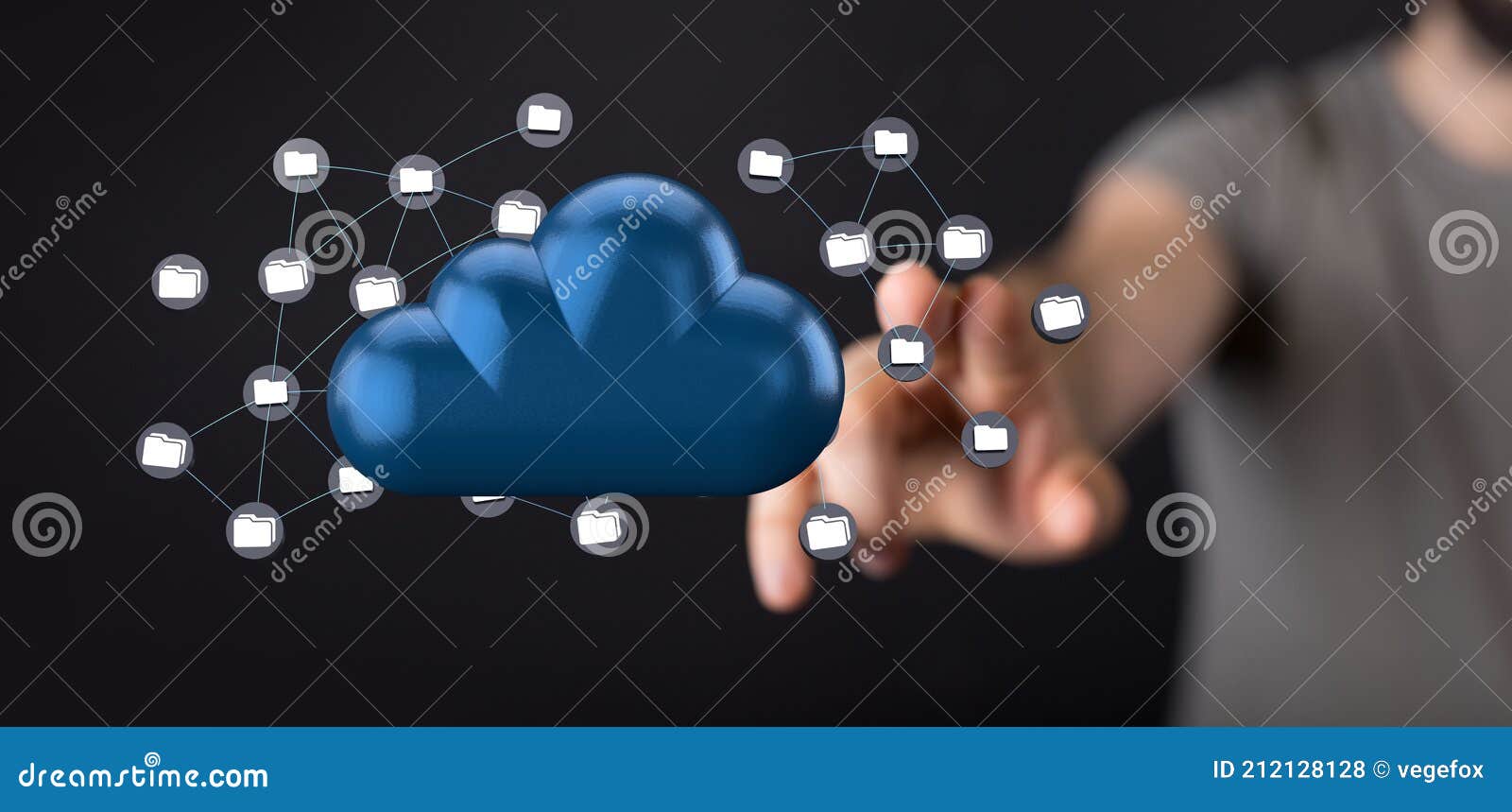 Cloud Computing, Cloud Computing and Big Data Concept, Cloud Computing Technology Internet ...